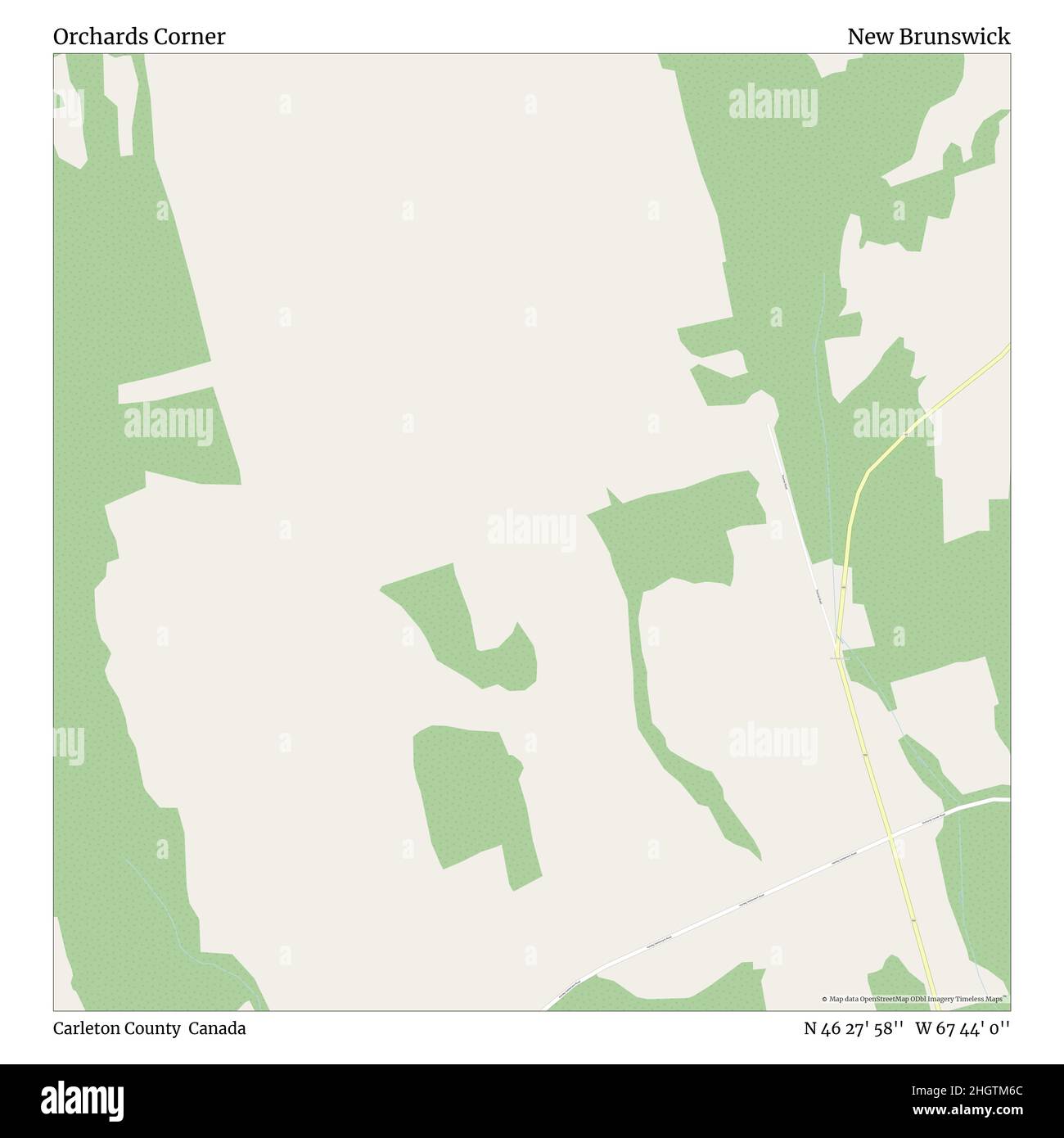 Map of orchards hi-res stock photography and images - Alamy