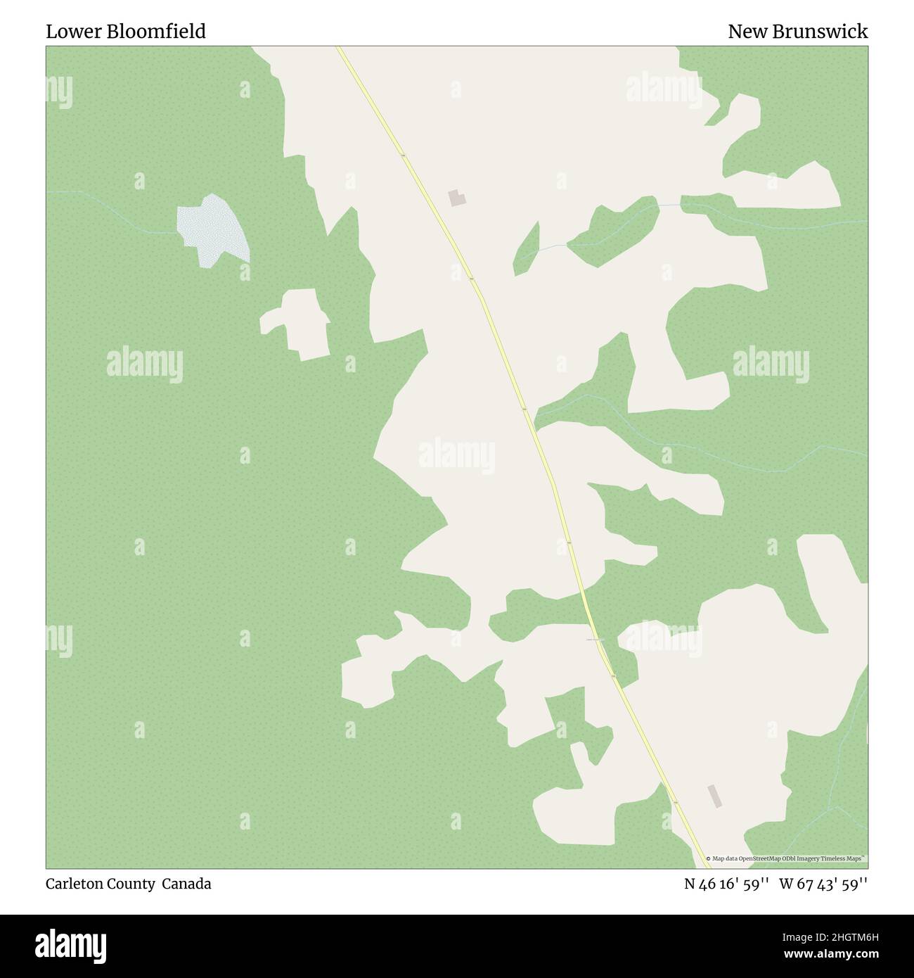 Map of new bloomfield hi-res stock photography and images - Alamy