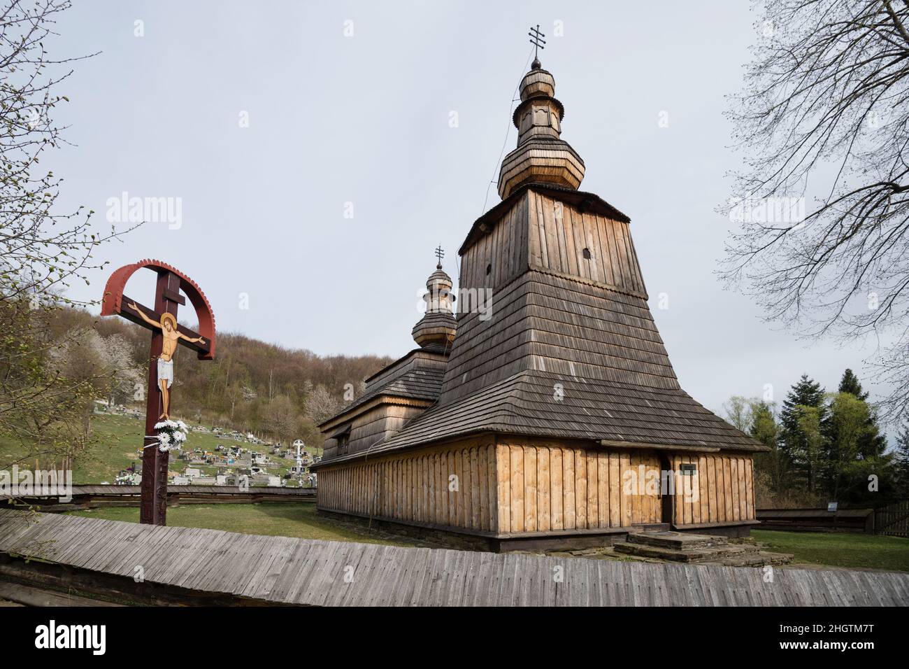 The Greek Catholic wooden Church of St Nicolas of the Eastern Rite ...