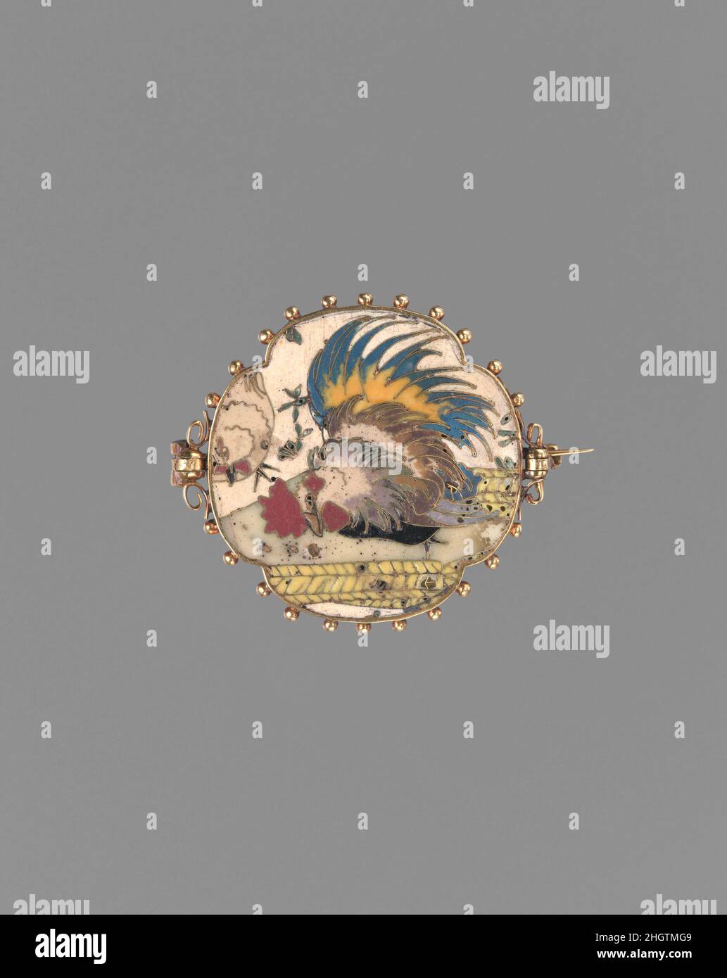 Reversible brooch ca. 1869 Alexis Falize Among the earliest works of ...