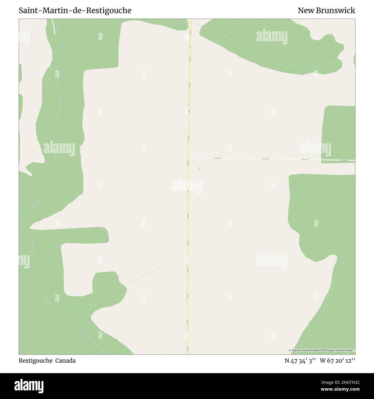 Saint-Martin-de-Restigouche, Restigouche, Canada, New Brunswick, N 47 ...
