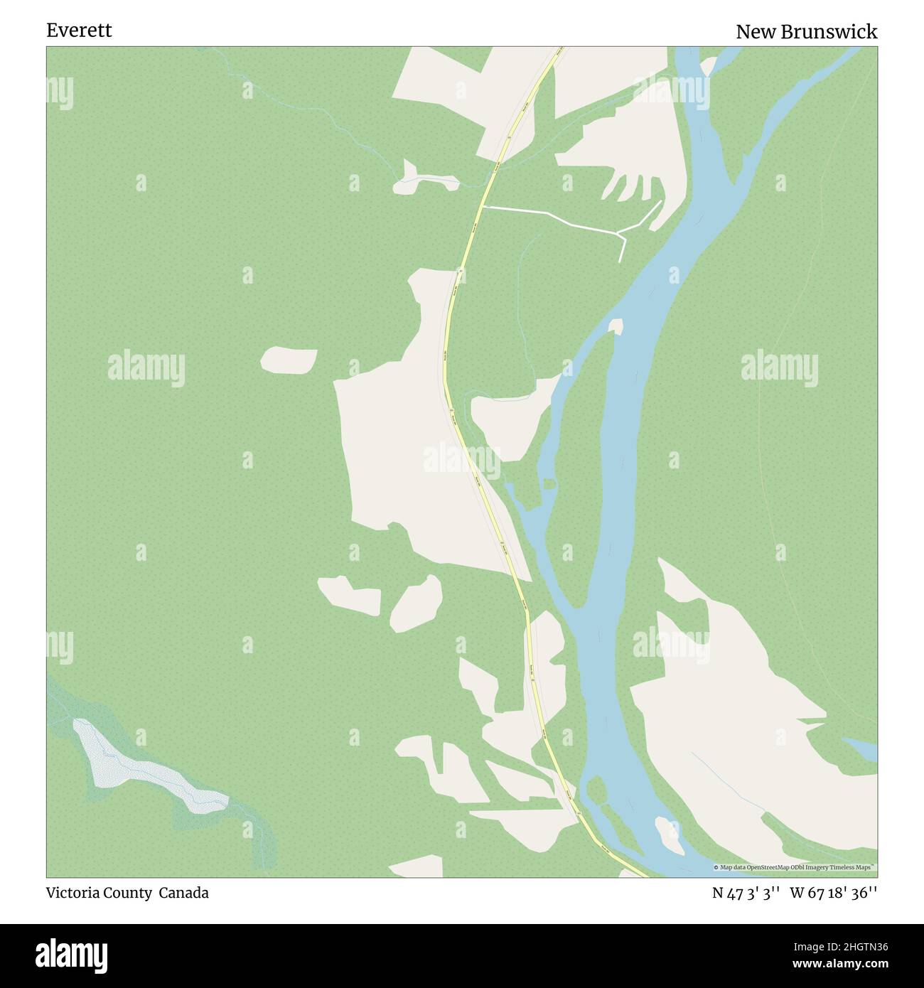 Map of everett hi-res stock photography and images - Alamy