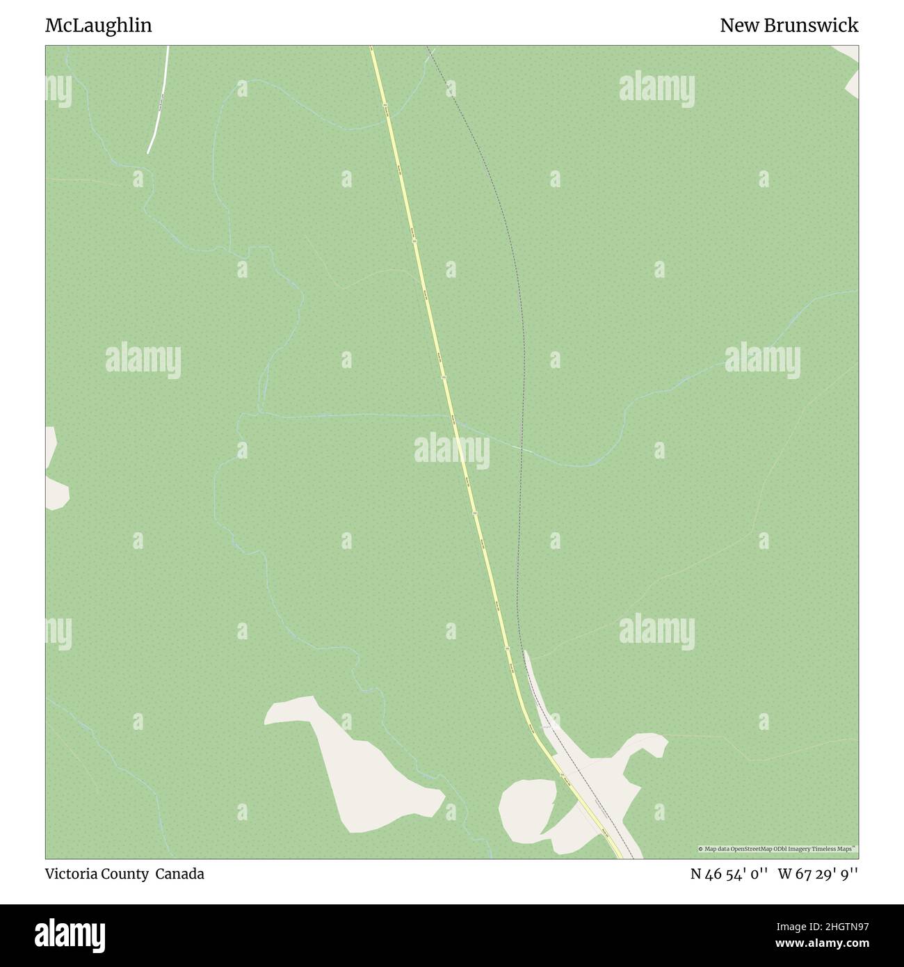 Map of mclaughlin hi-res stock photography and images - Alamy