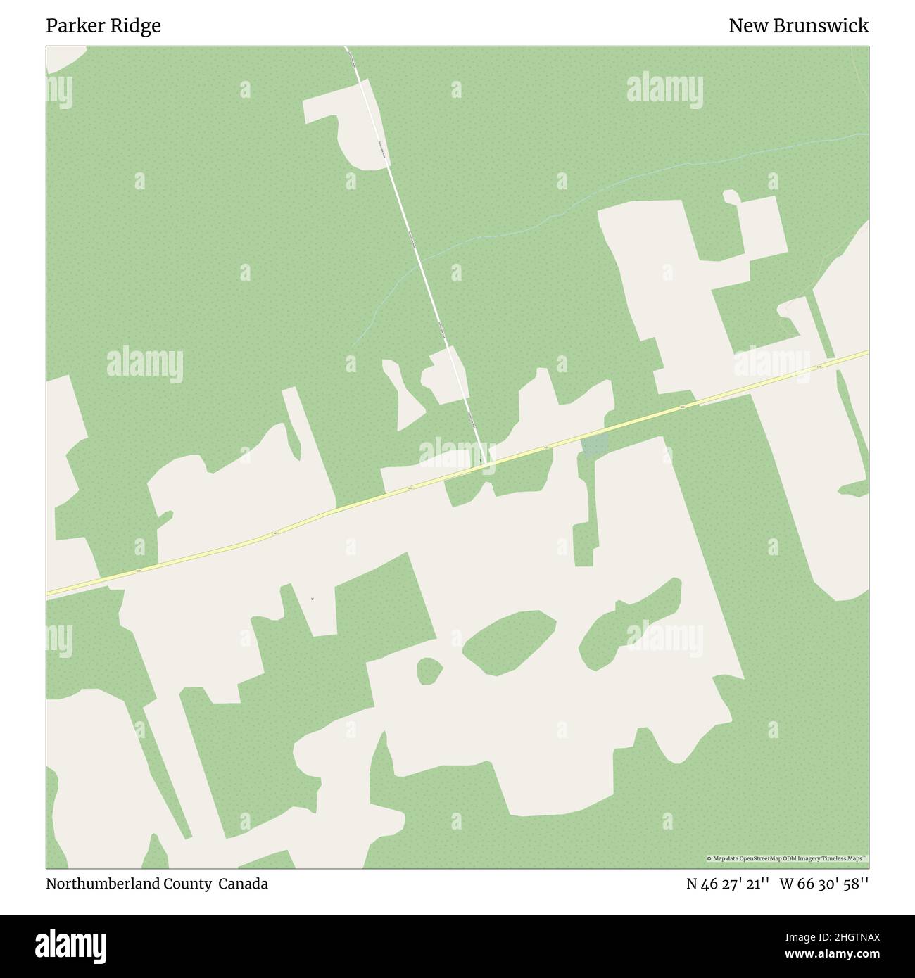 Map of parker hi-res stock photography and images - Alamy