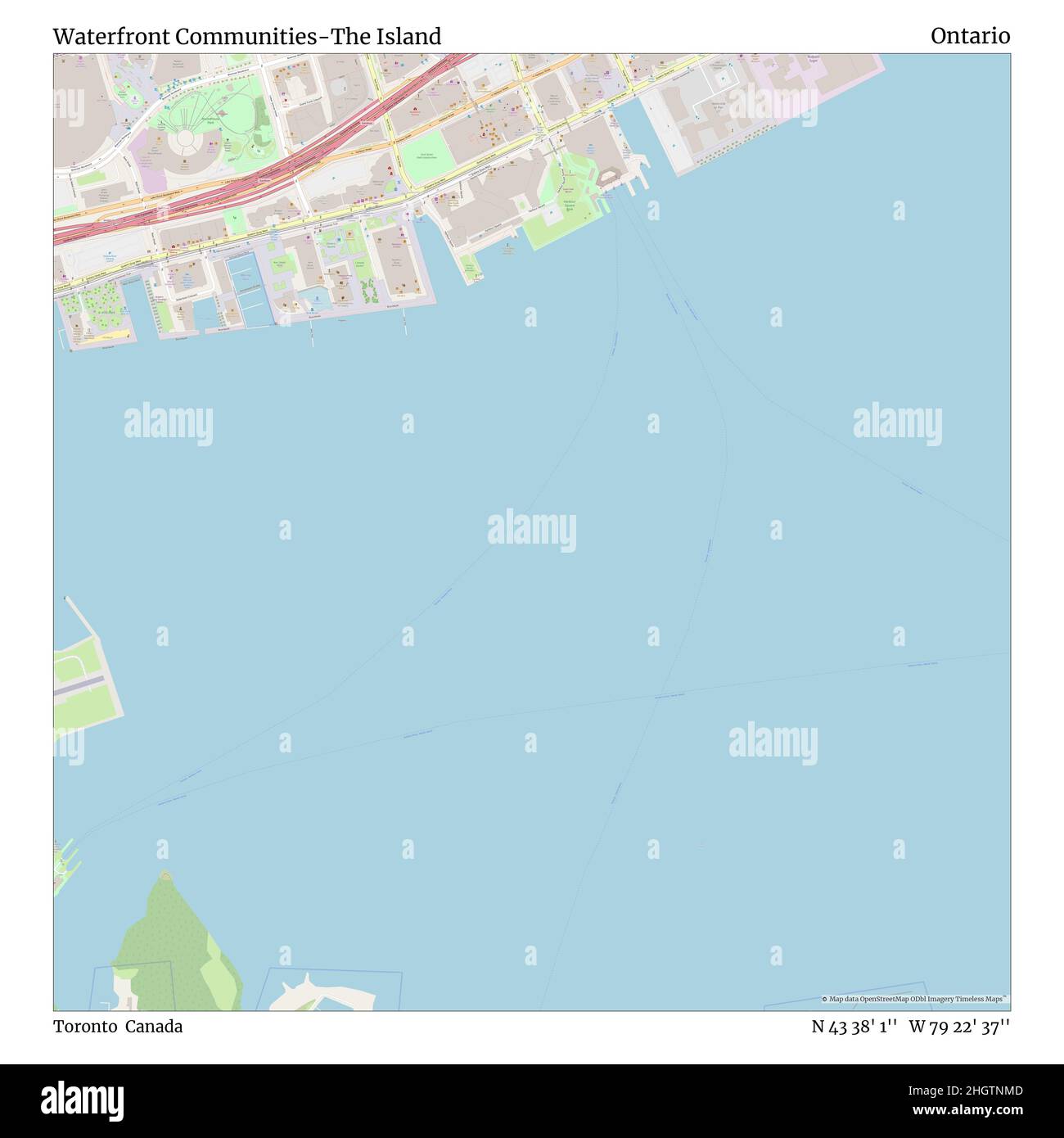 Waterfront in toronto Cut Out Stock Images & Pictures - Alamy