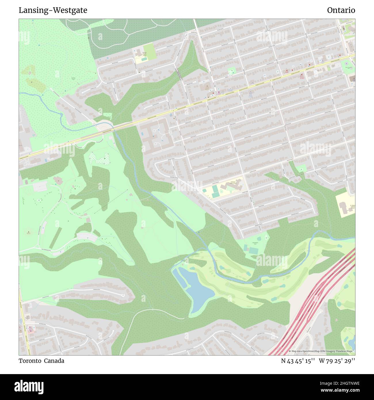 Map of lansing hi-res stock photography and images - Alamy