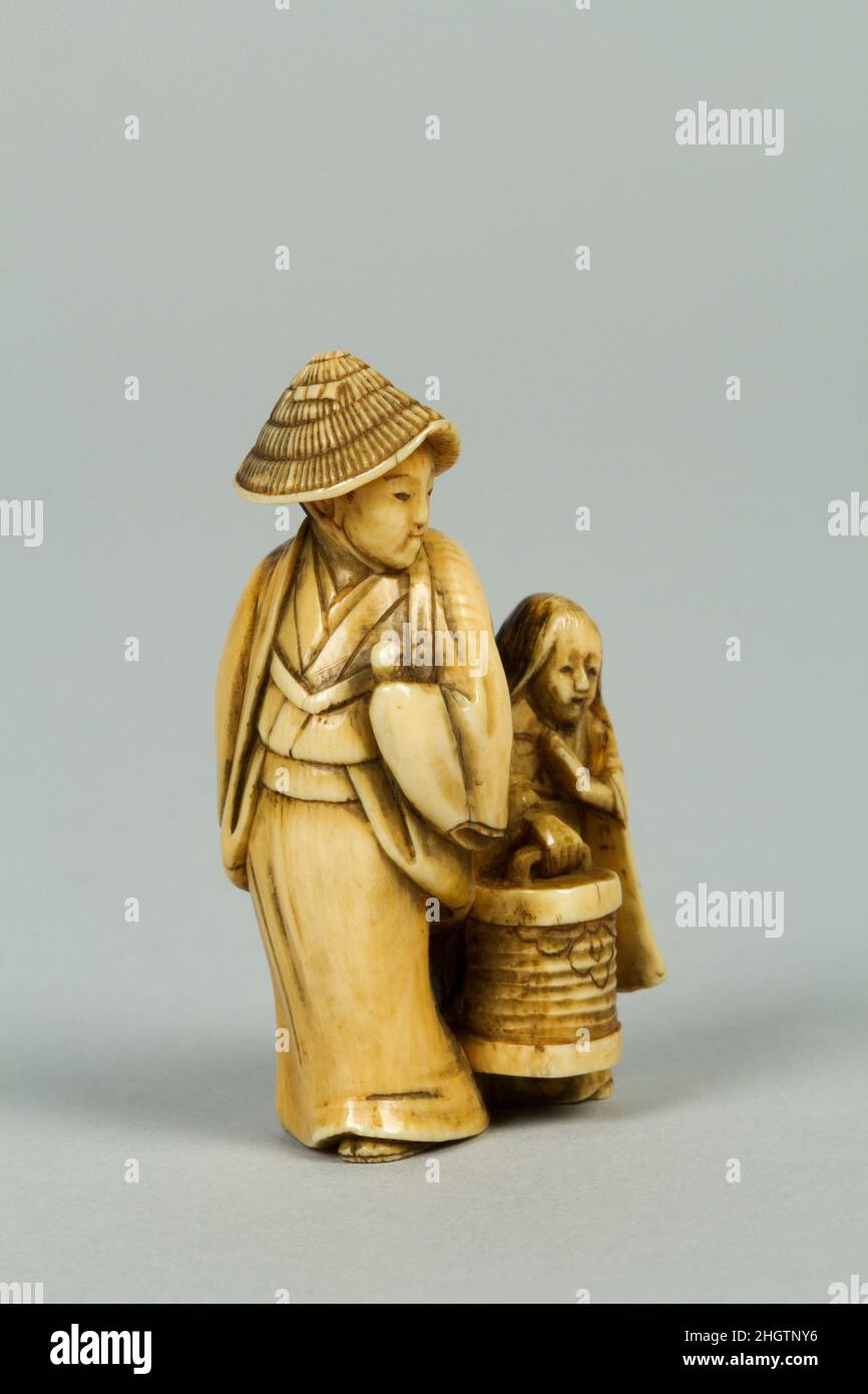 Netsuke 19th century Japan. Netsuke. Japan. 19th century. Ivory. Edo ...