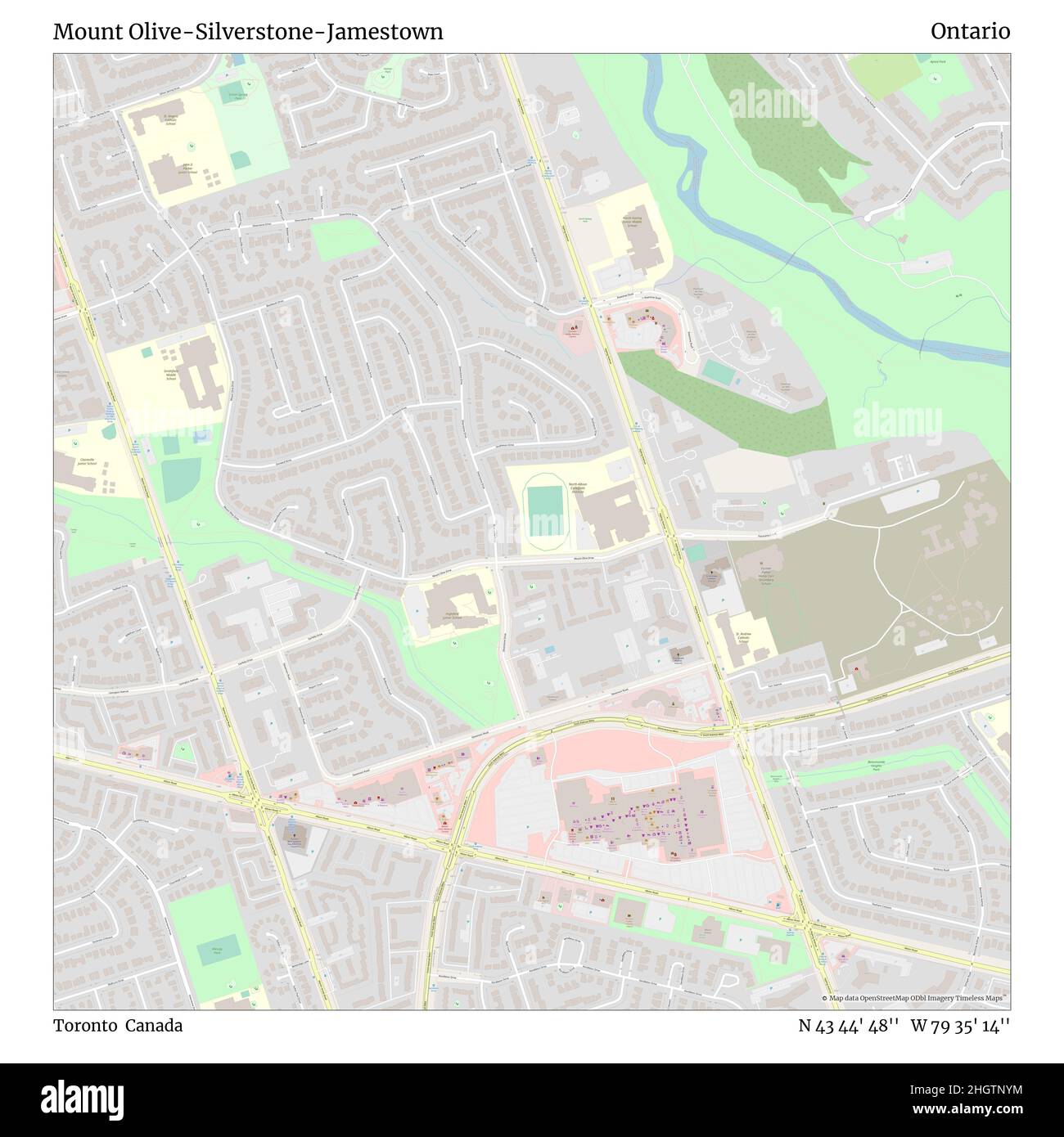 Map of mount olive Cut Out Stock Images & Pictures - Alamy