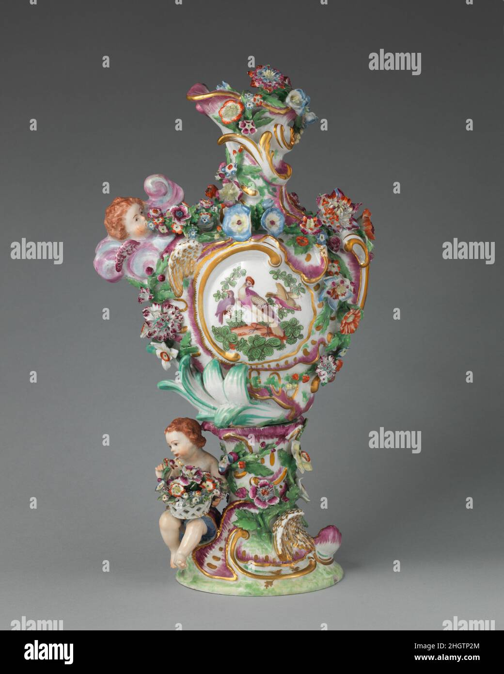 Vase ca. 1760 Chelsea Porcelain Manufactory. Vase. British, Chelsea. ca ...