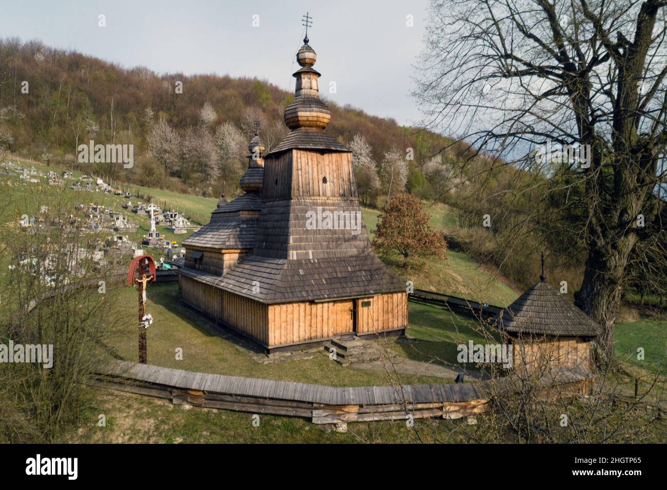 The Greek Catholic wooden Church of St Nicolas of the Eastern Rite ...