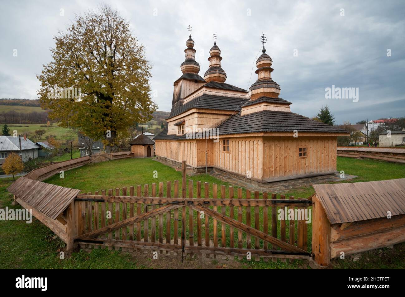 The Greek Catholic wooden Church of St Nicolas of the Eastern Rite ...