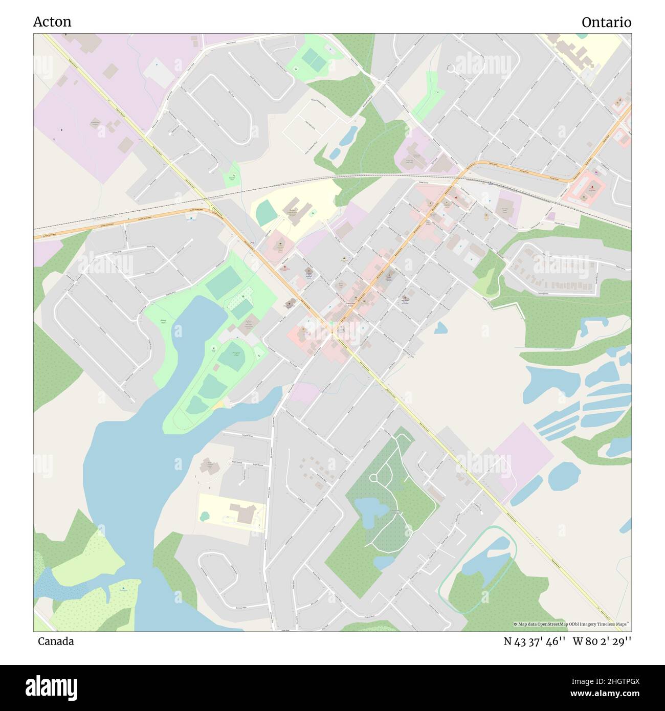 Acton maps hi-res stock photography and images - Alamy