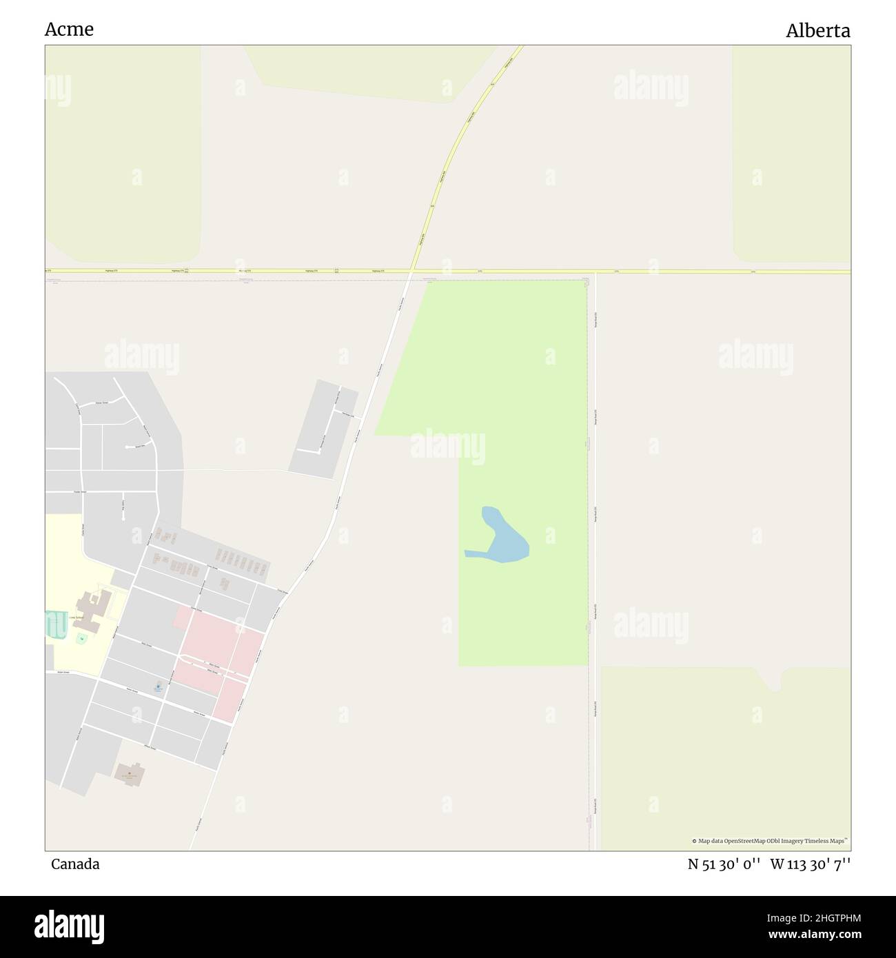 Map of acme Cut Out Stock Images & Pictures - Alamy