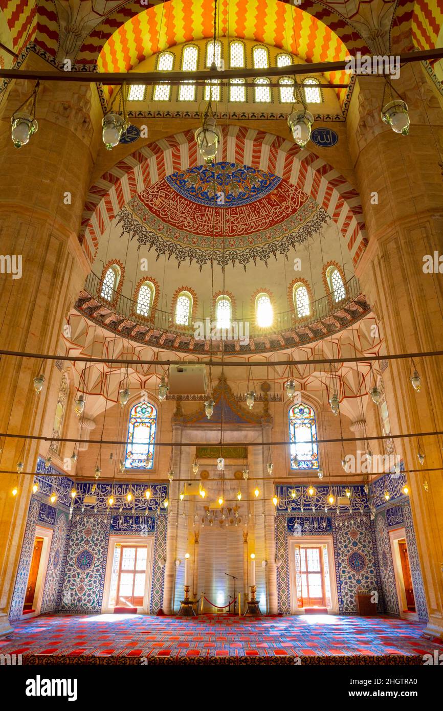 Islamic story background photo. Mihrab of Selimiye Mosque. Ramadan or ...