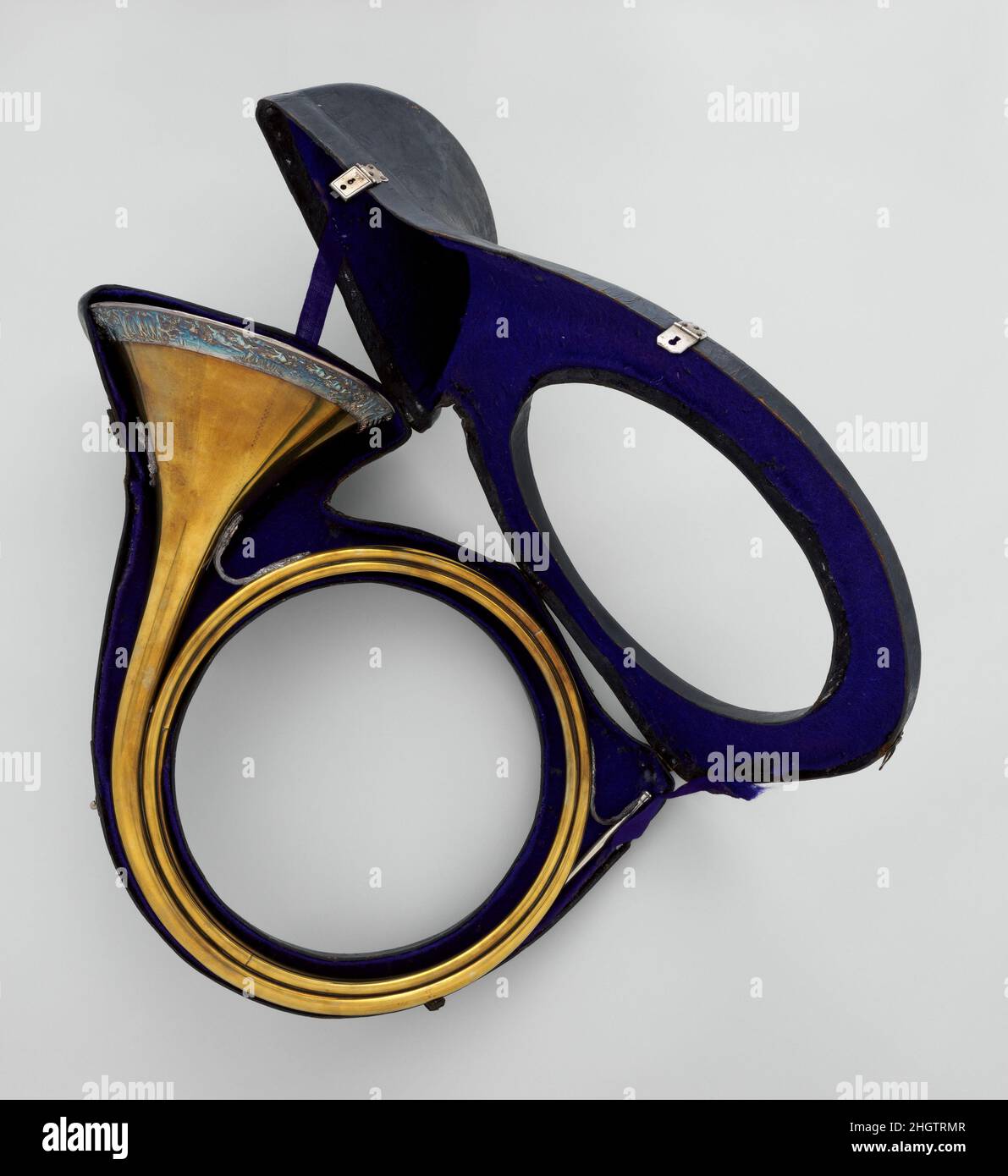 Trompe de Chasse in D ca. 1883–95 J. Pettex-Muffat This horn is typical ...