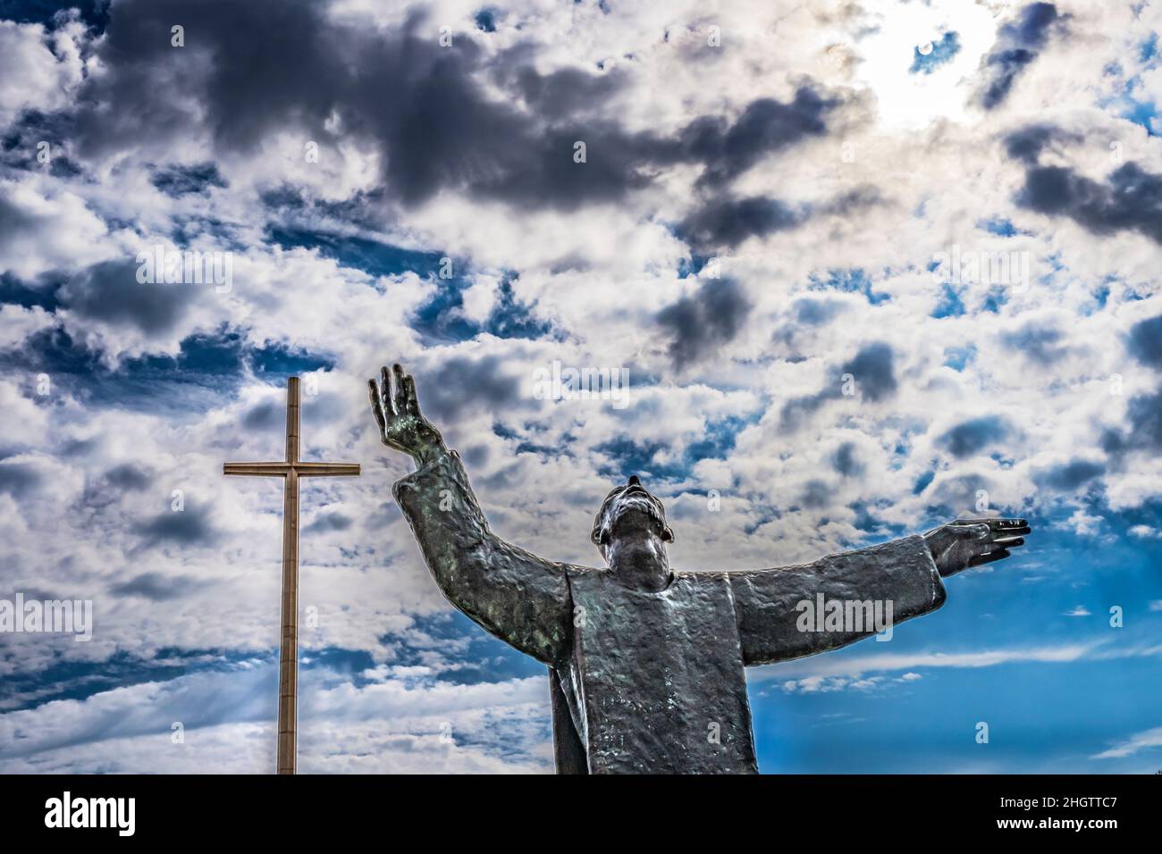 Great Cross Father Francisco Lopez Grajales First US Priest Mission ...