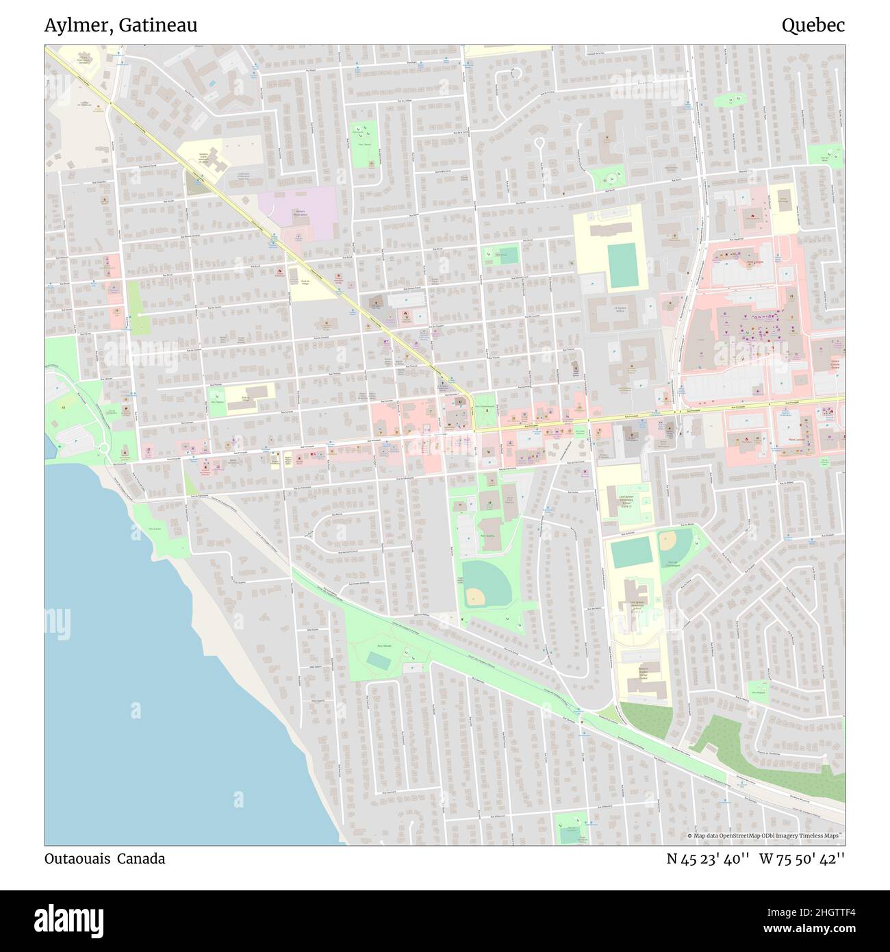 Map of gatineau hi-res stock photography and images - Alamy