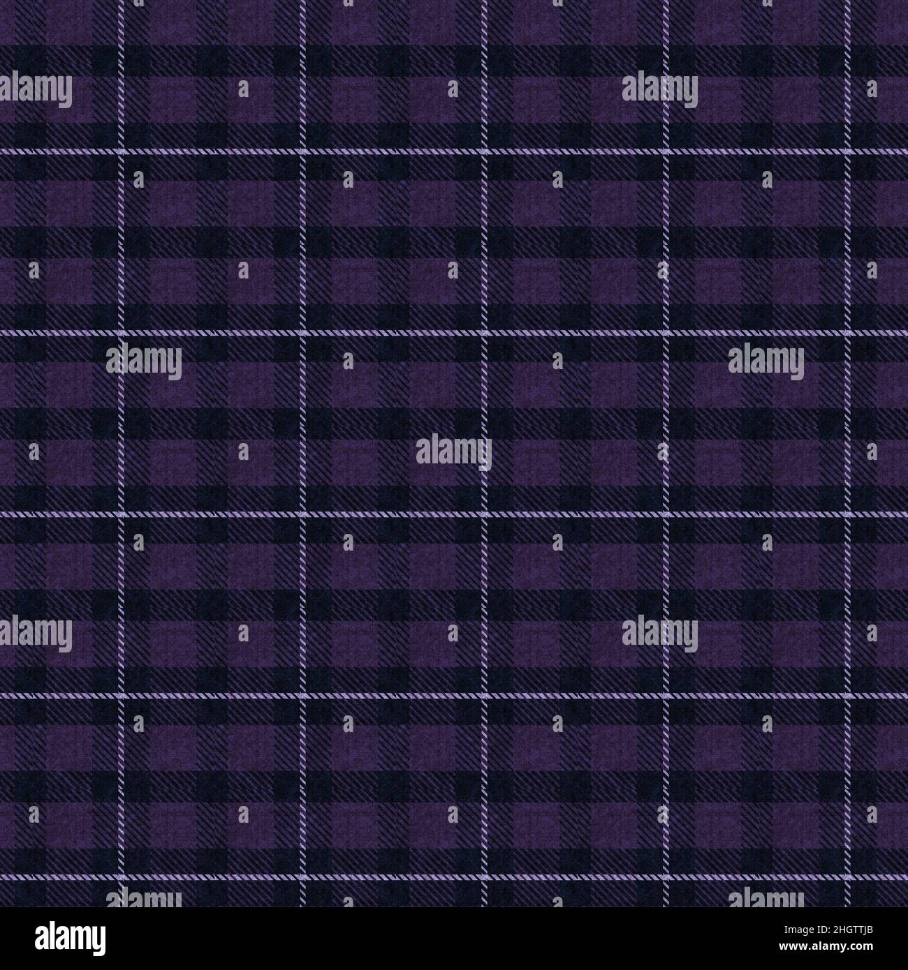 Purple color woven tartan texture background. Seamless gothic masculine ...