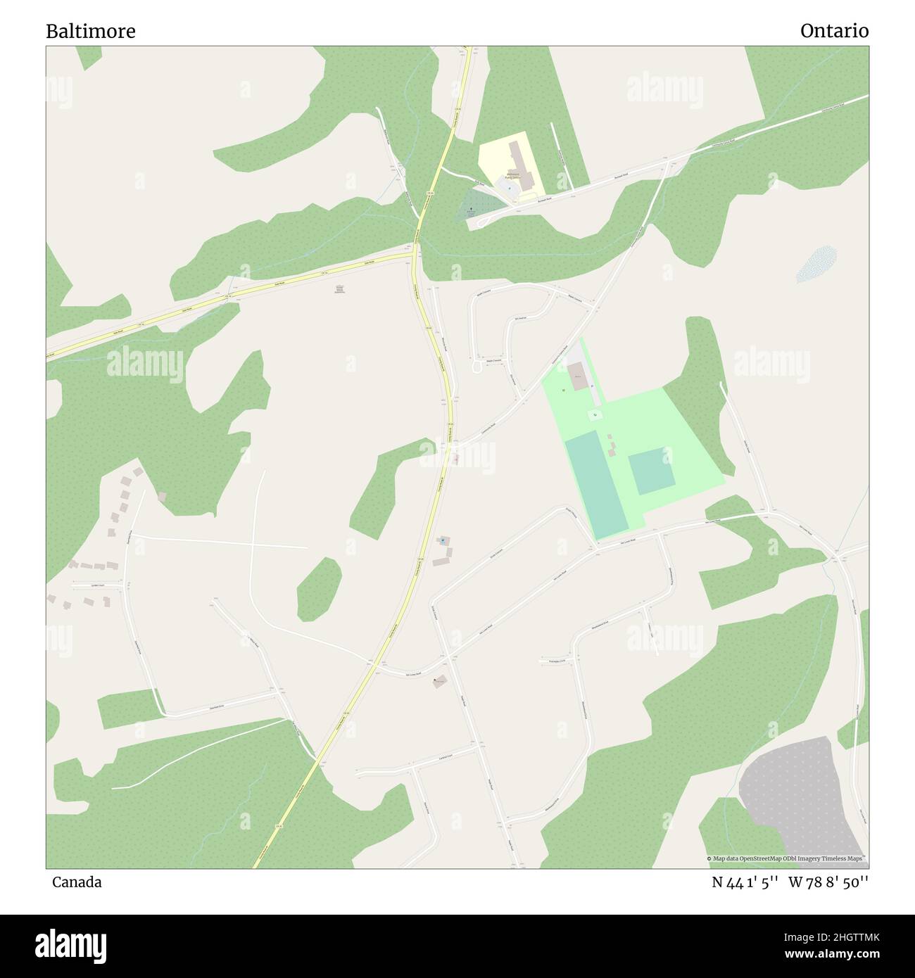 Baltimore city map hi-res stock photography and images - Alamy