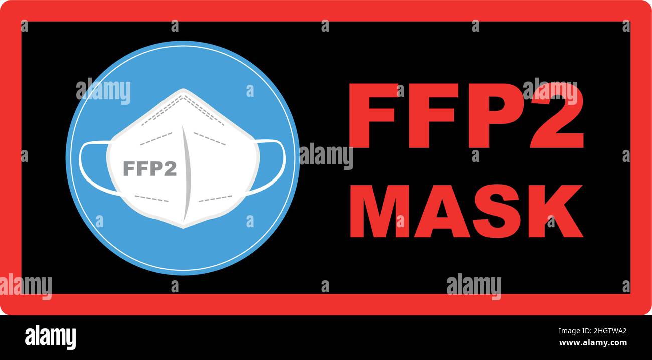 Ffp2 mask Stock Vector Images - Alamy