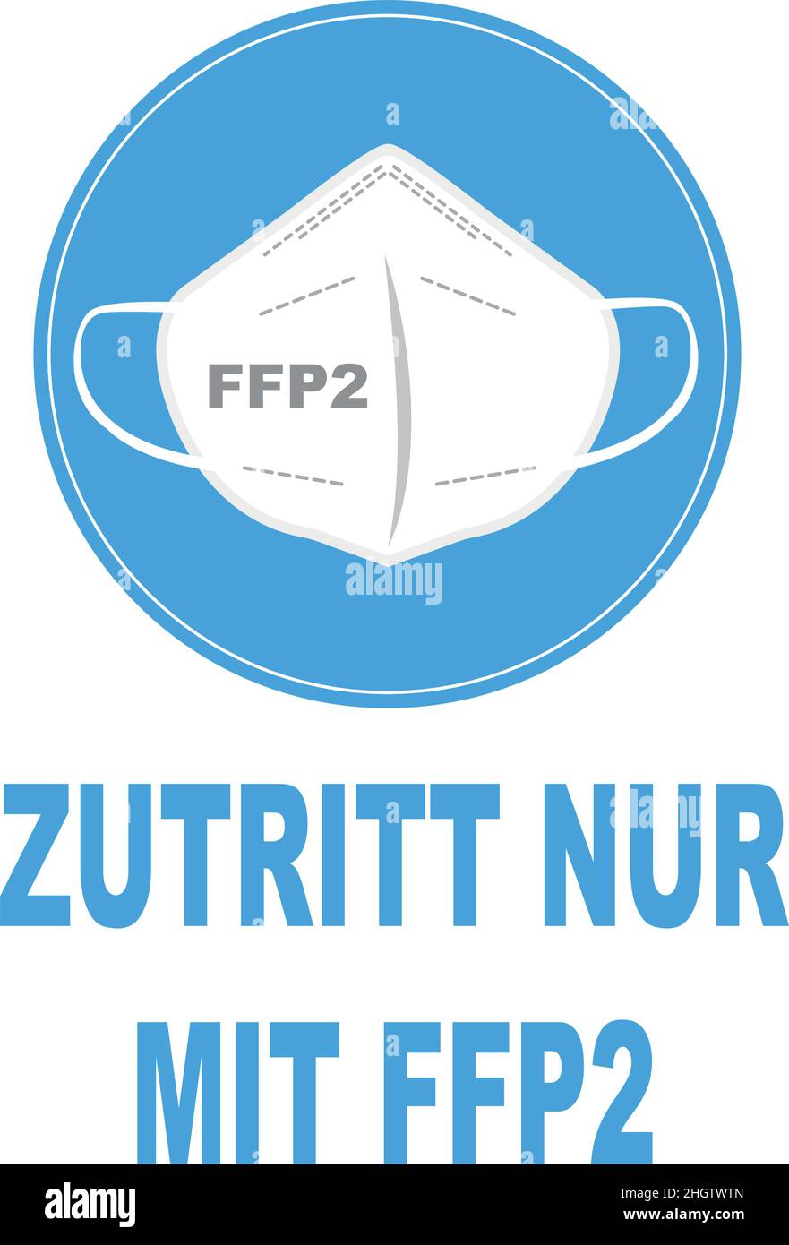 Medical ffp2 face mask Stock Vector Images - Alamy