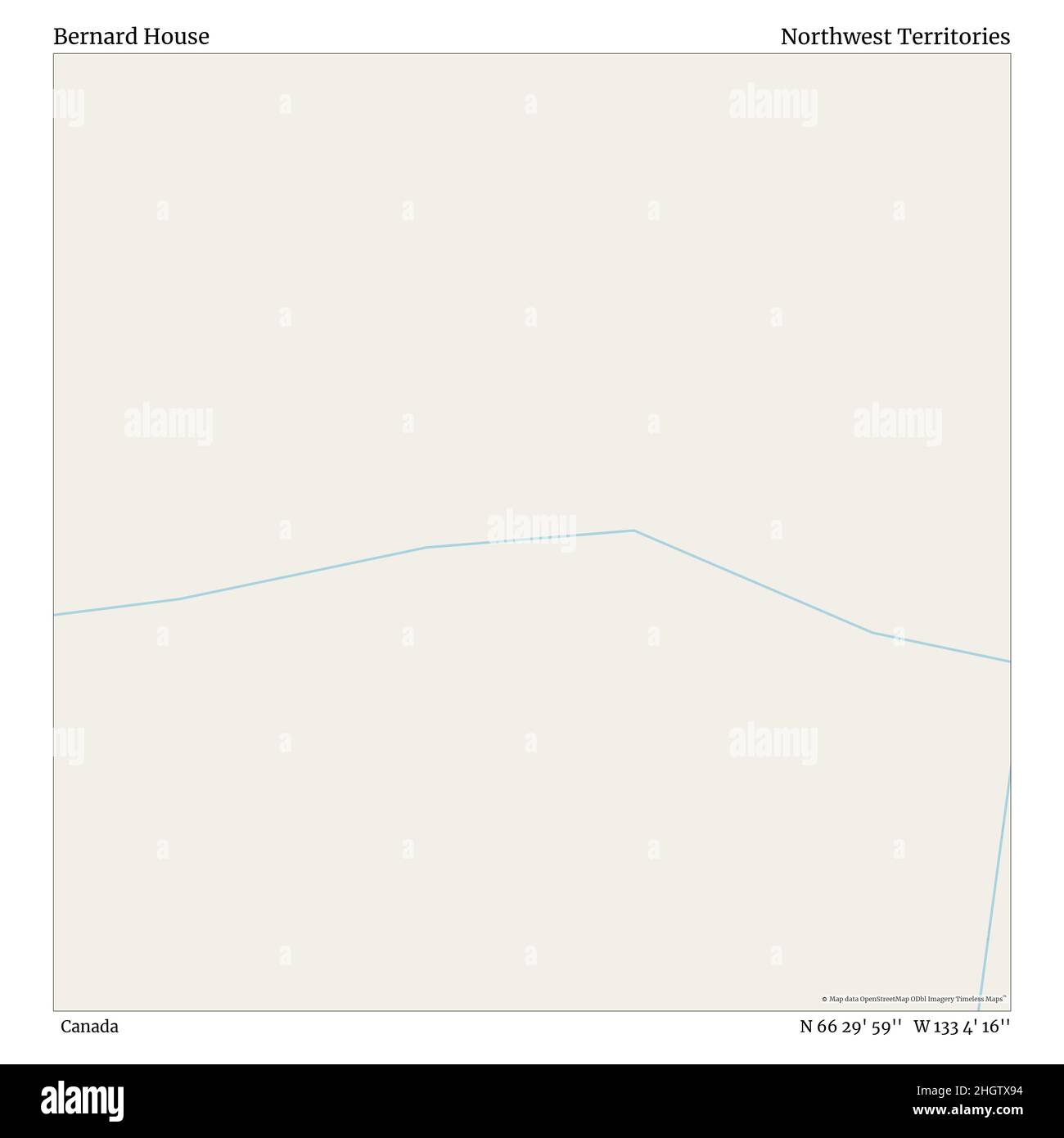 Bernard House, Canada, Northwest Territories, N 66 29' 59'', W 133 4 ...