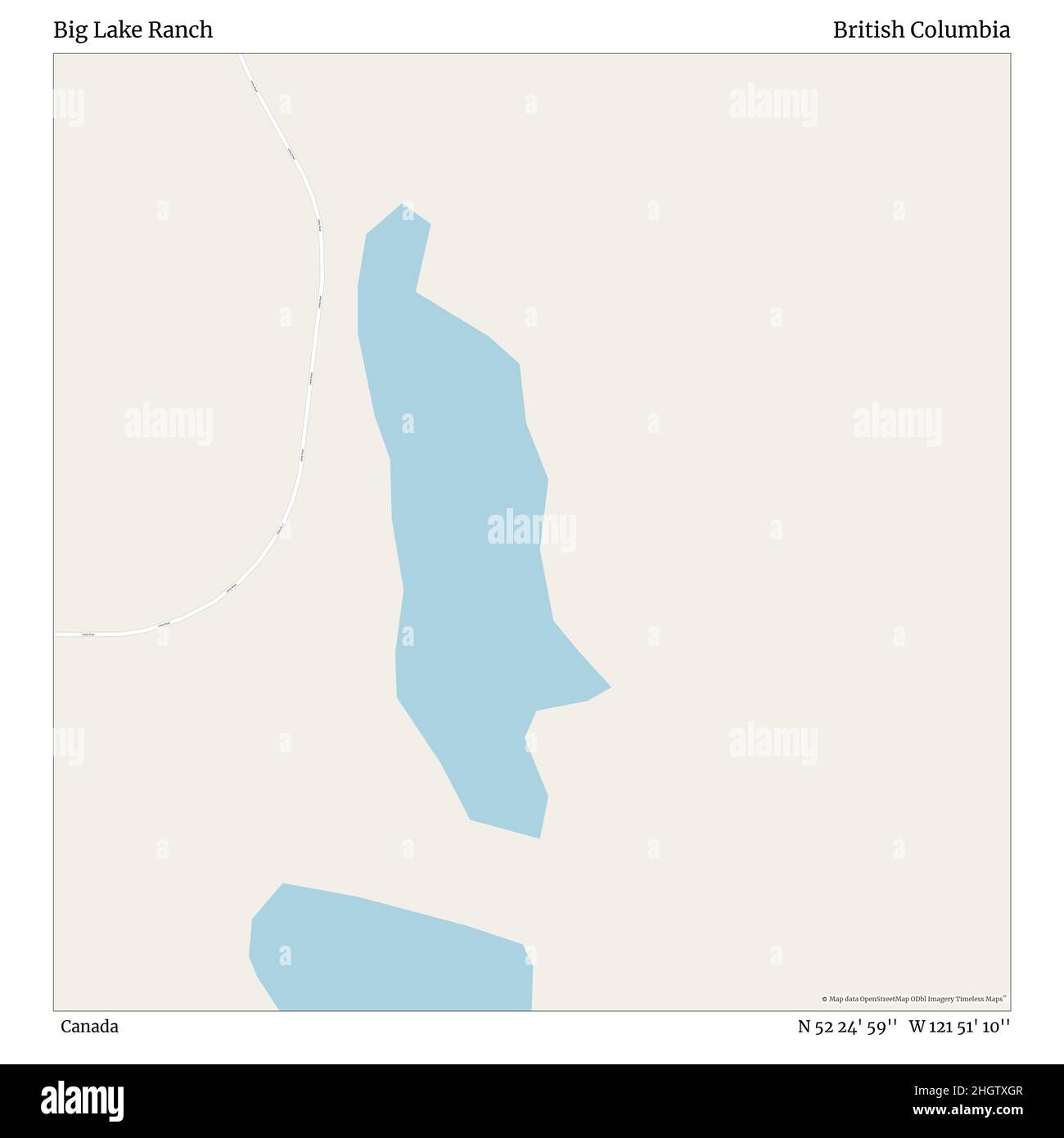 Big lake map hi-res stock photography and images - Alamy