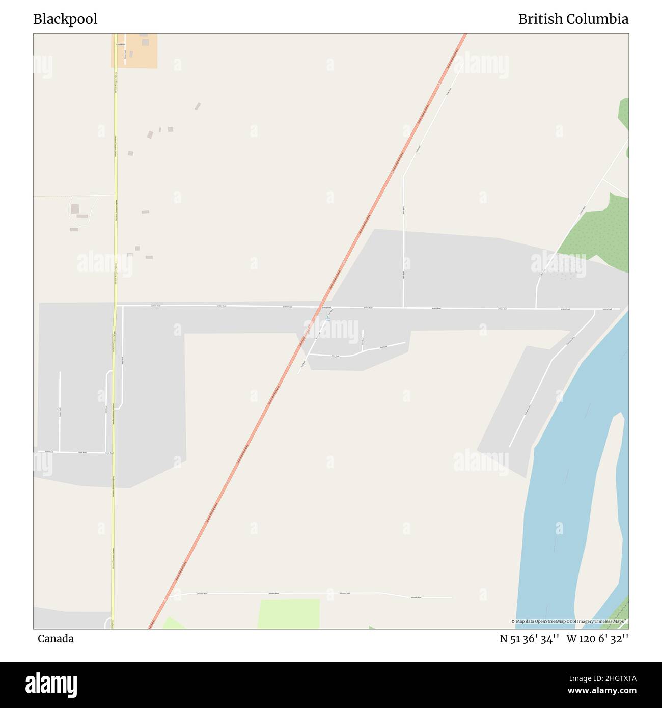 Blackpool map hi-res stock photography and images - Alamy