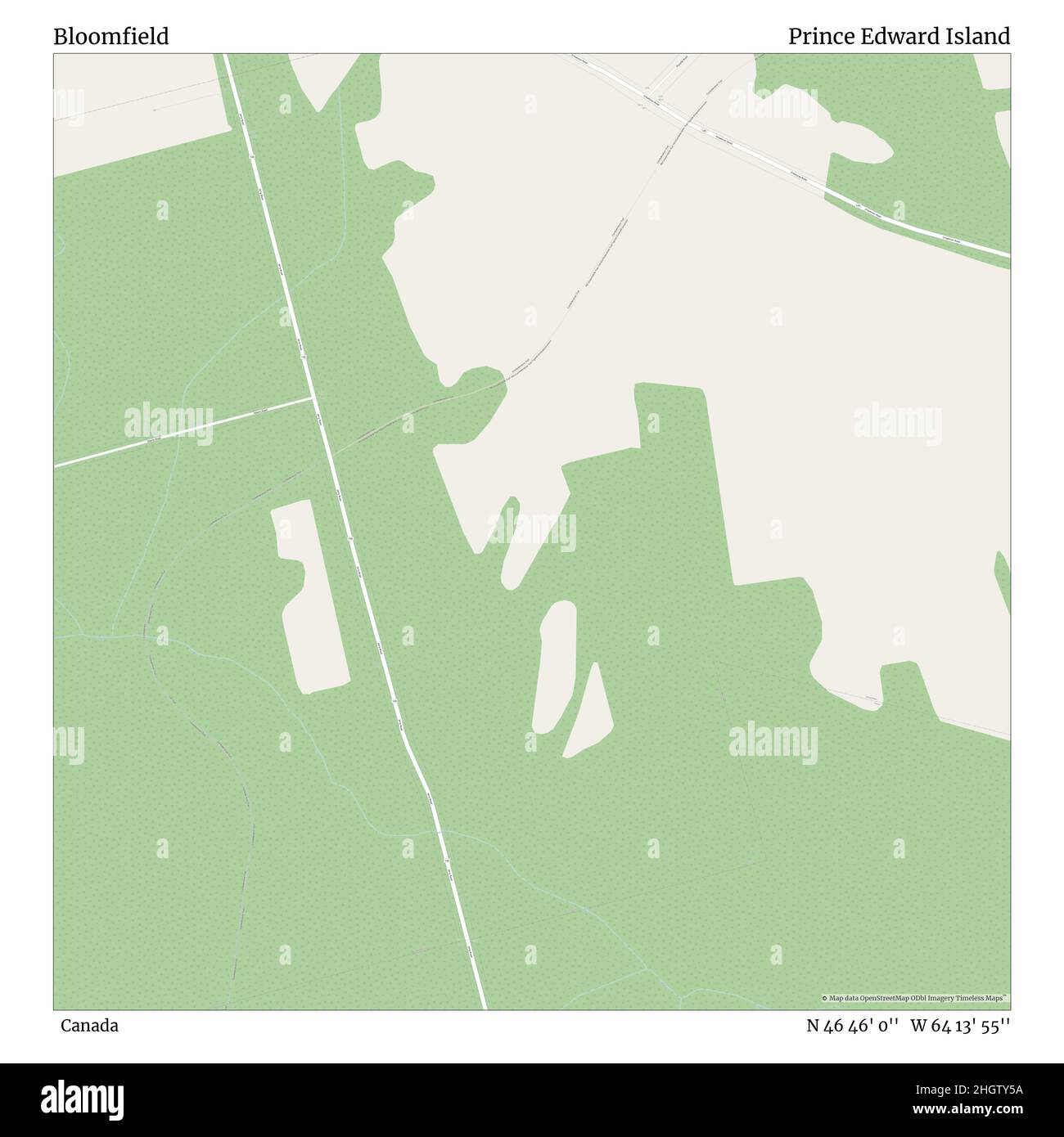 Map of bloomfield hi-res stock photography and images - Alamy