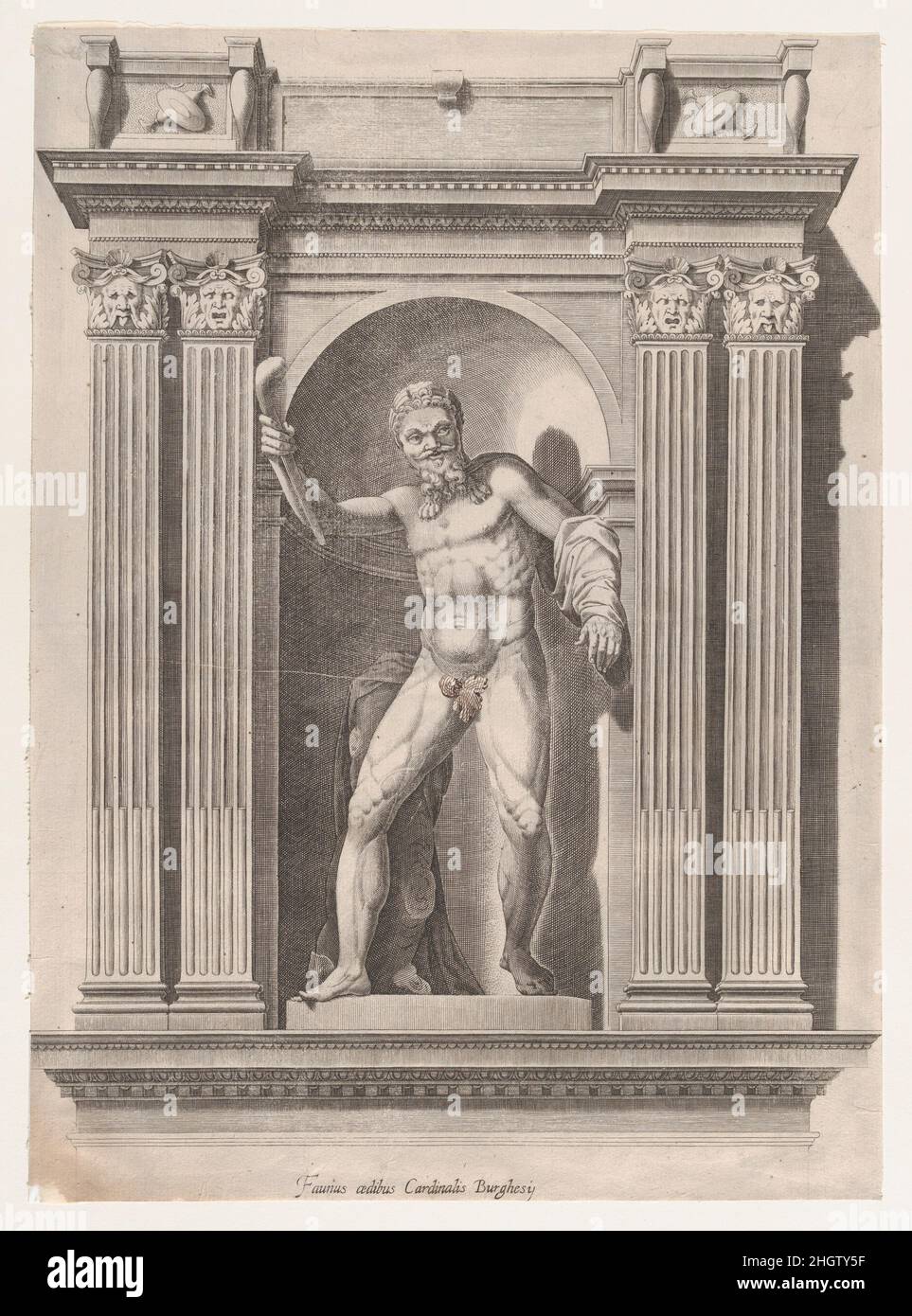 Faun statue rome hi-res stock photography and images - Alamy