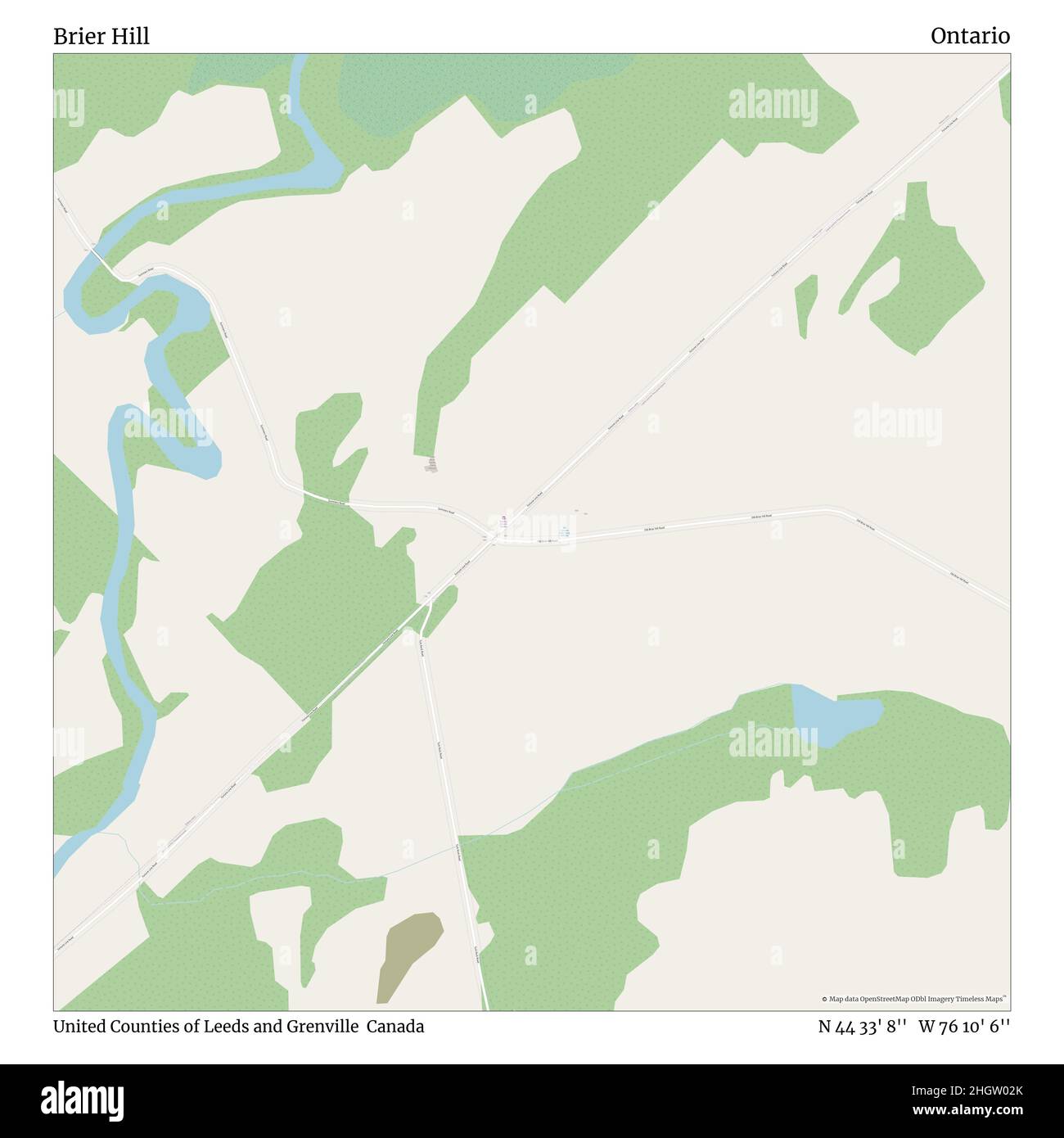 Brier Hill, United Counties of Leeds and Grenville, Canada, Ontario, N ...