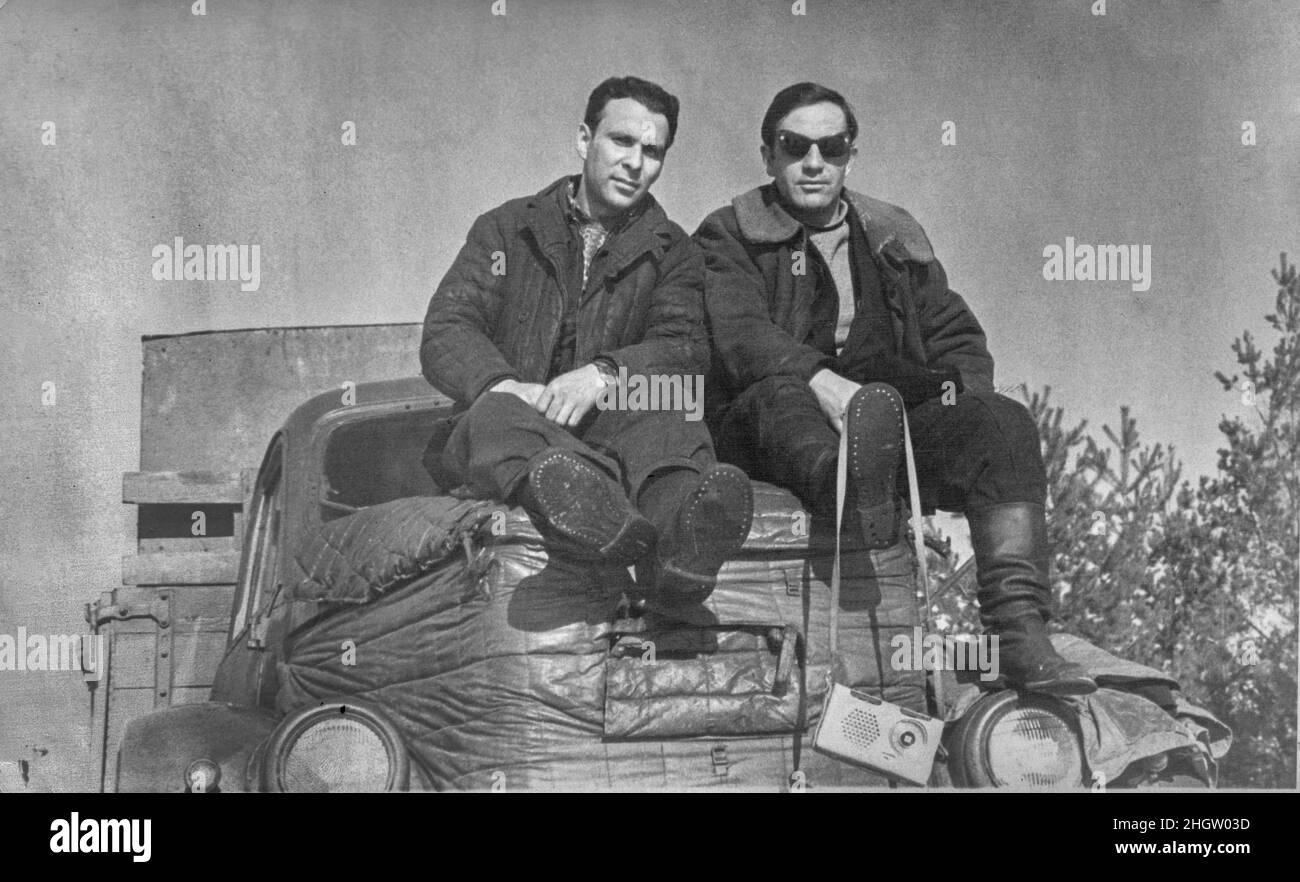 Drivers in the USSR Stock Photo - Alamy