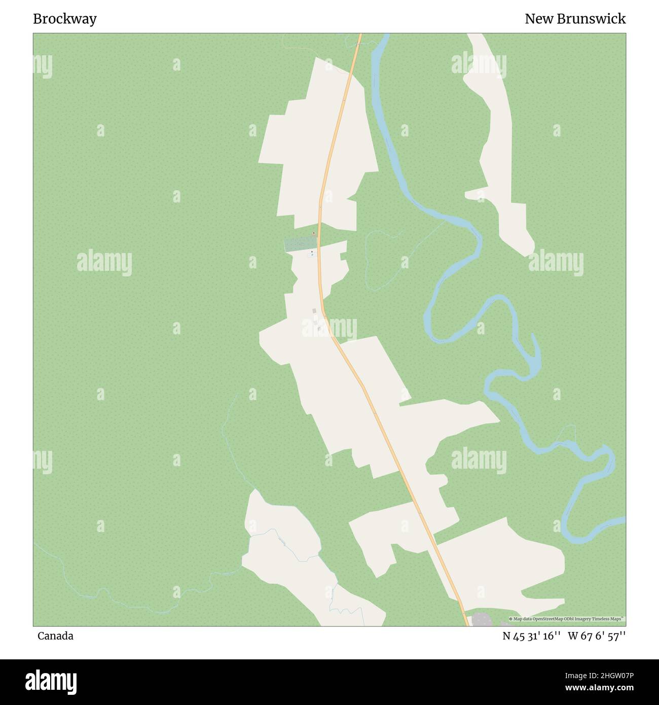 Map of brockway Cut Out Stock Images & Pictures - Alamy