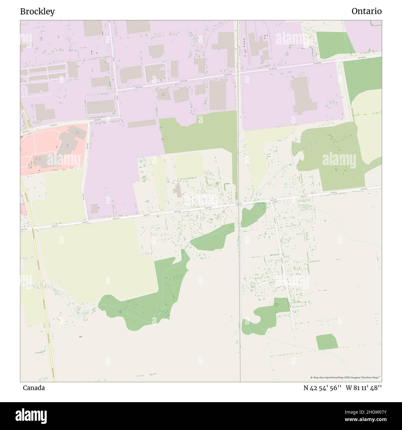 Brockley map hi-res stock photography and images - Alamy