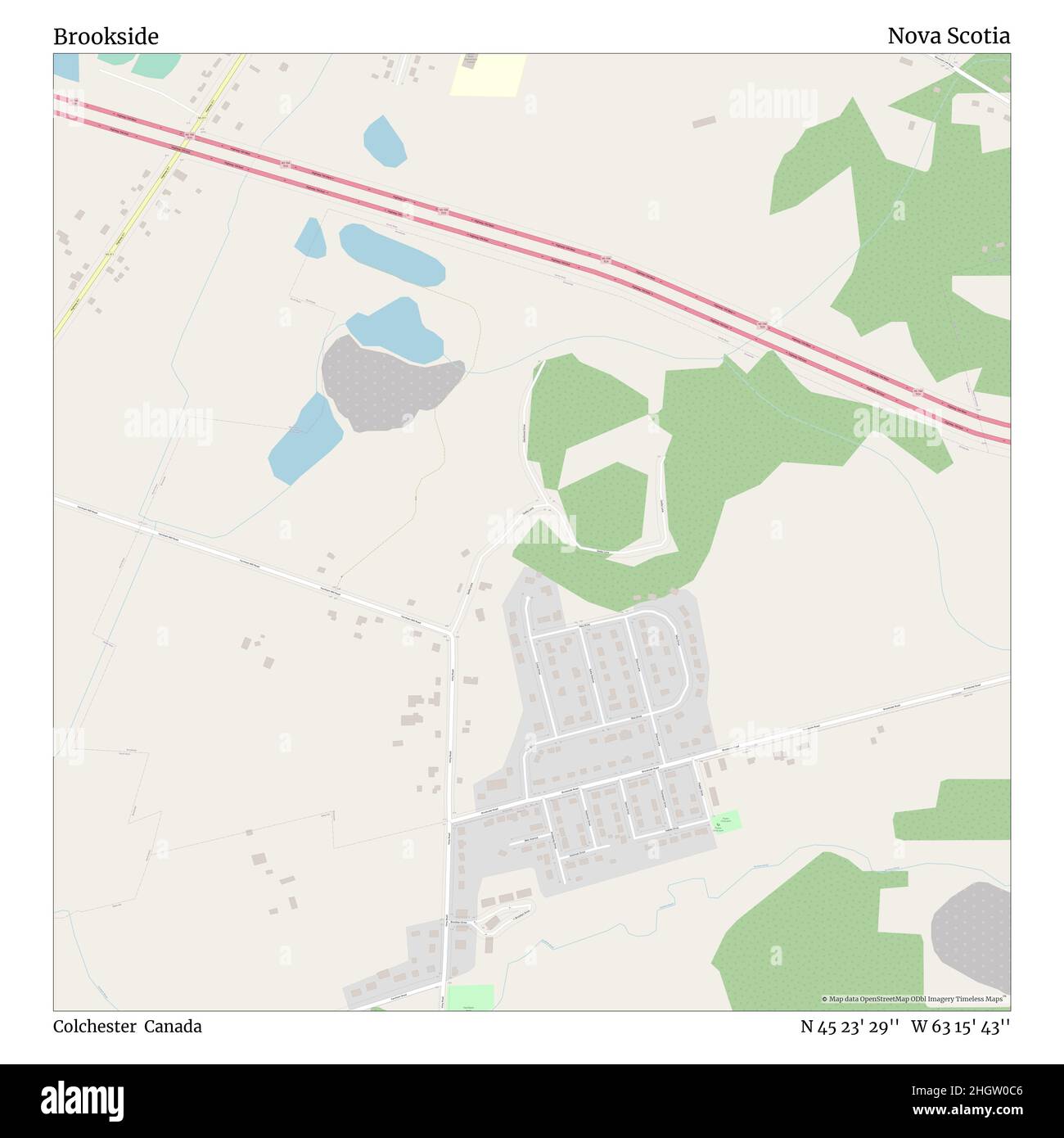 Brookside map hi-res stock photography and images - Alamy