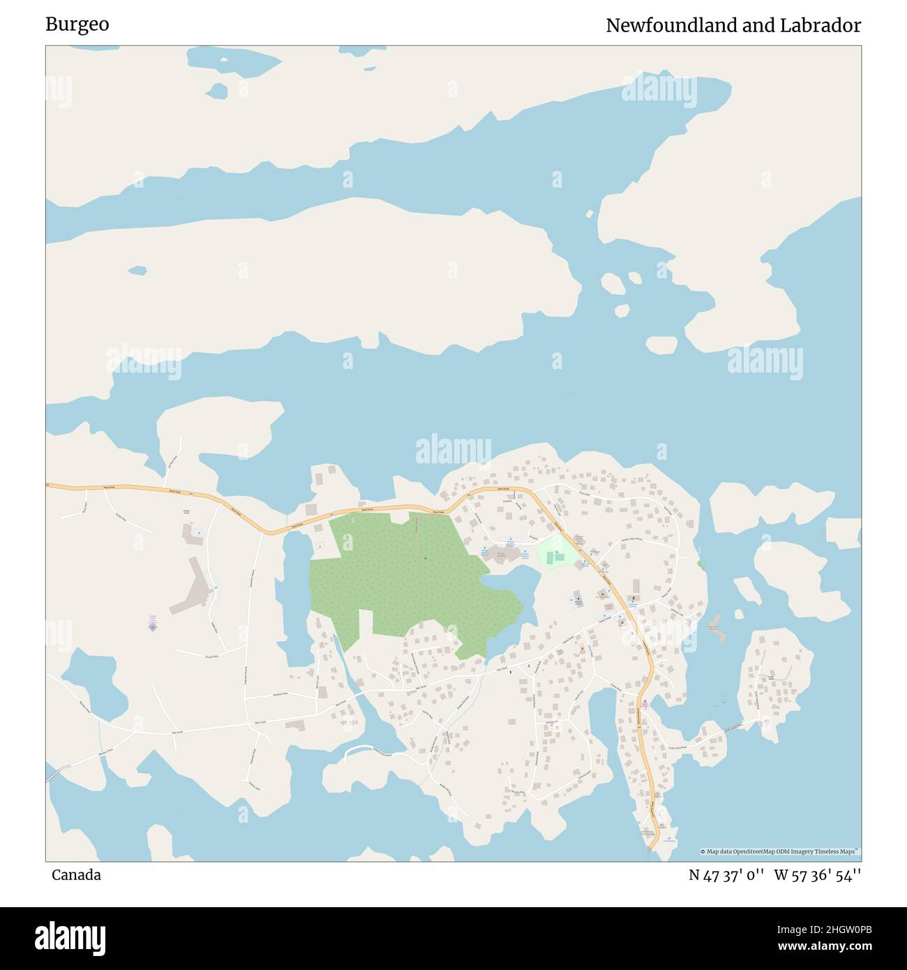 Map Of Burgeo Newfoundland at Nicole Webber blog