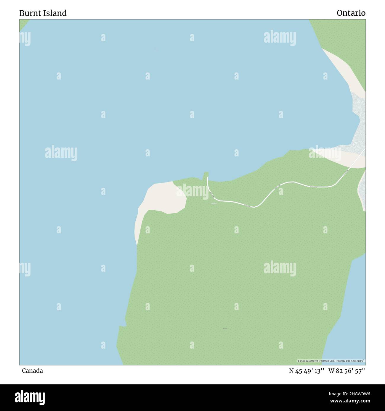 Burnt island Cut Out Stock Images & Pictures - Alamy