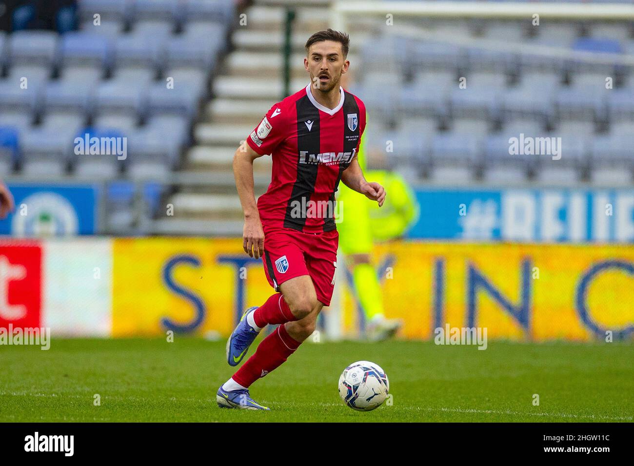 Robbie McKenzie #14 of Gillingham Stock Photo - Alamy