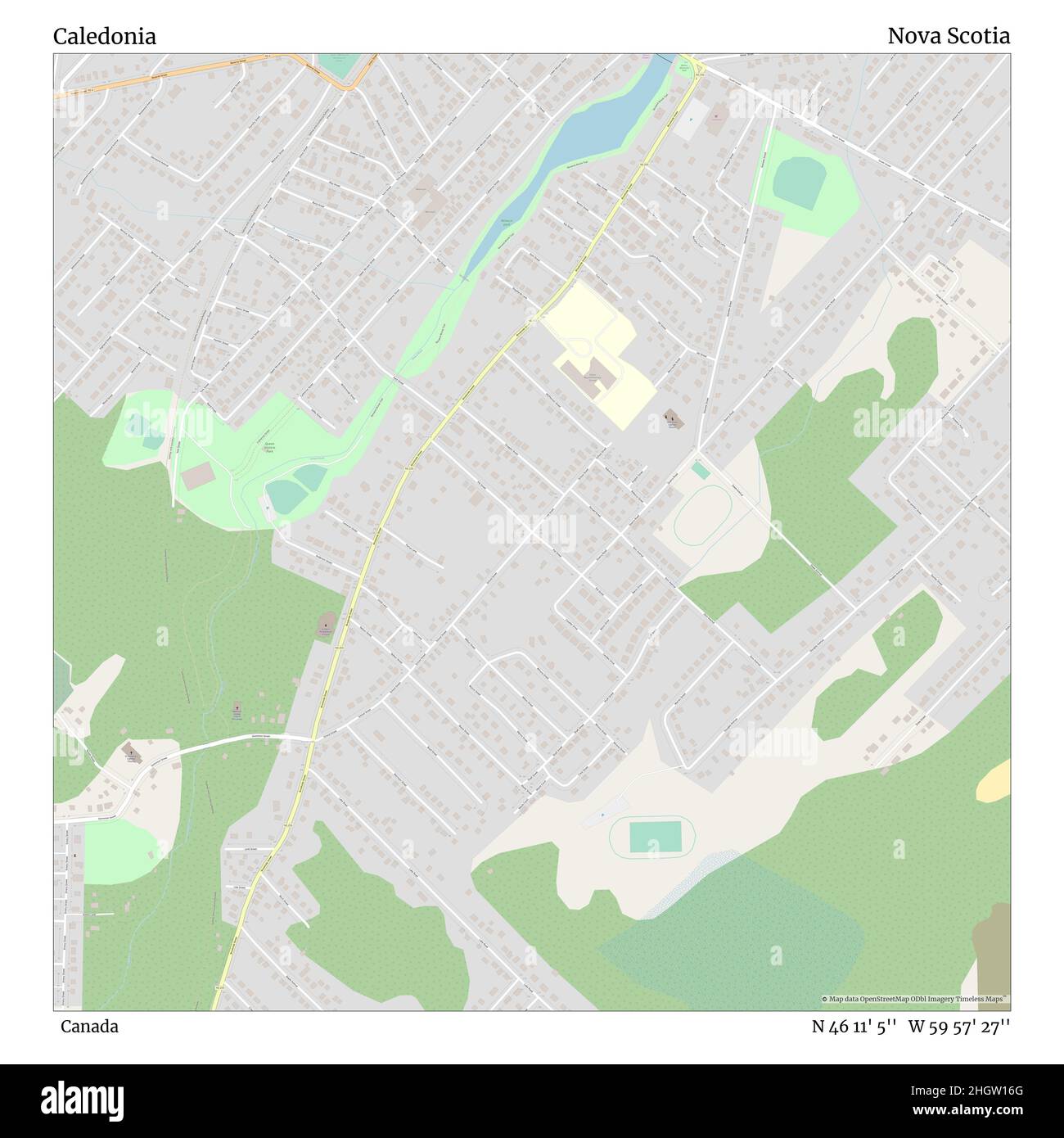 Caledonia map hi-res stock photography and images - Alamy