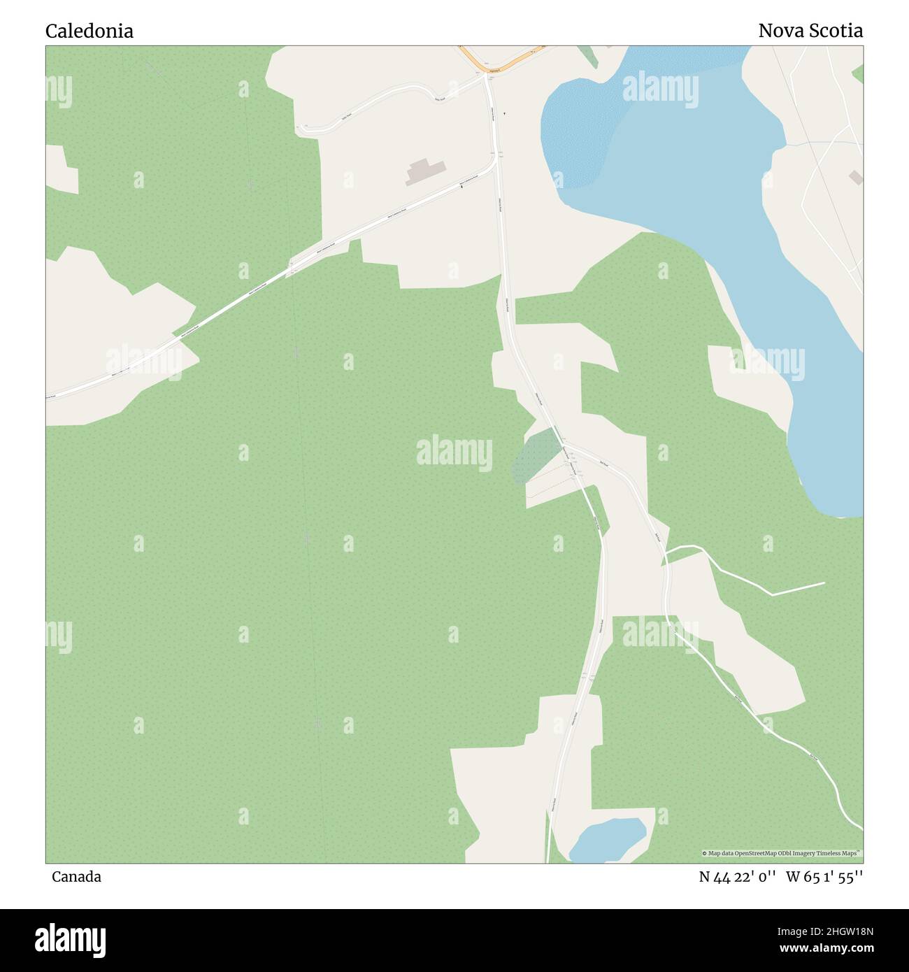 Caledonia map hi-res stock photography and images - Alamy