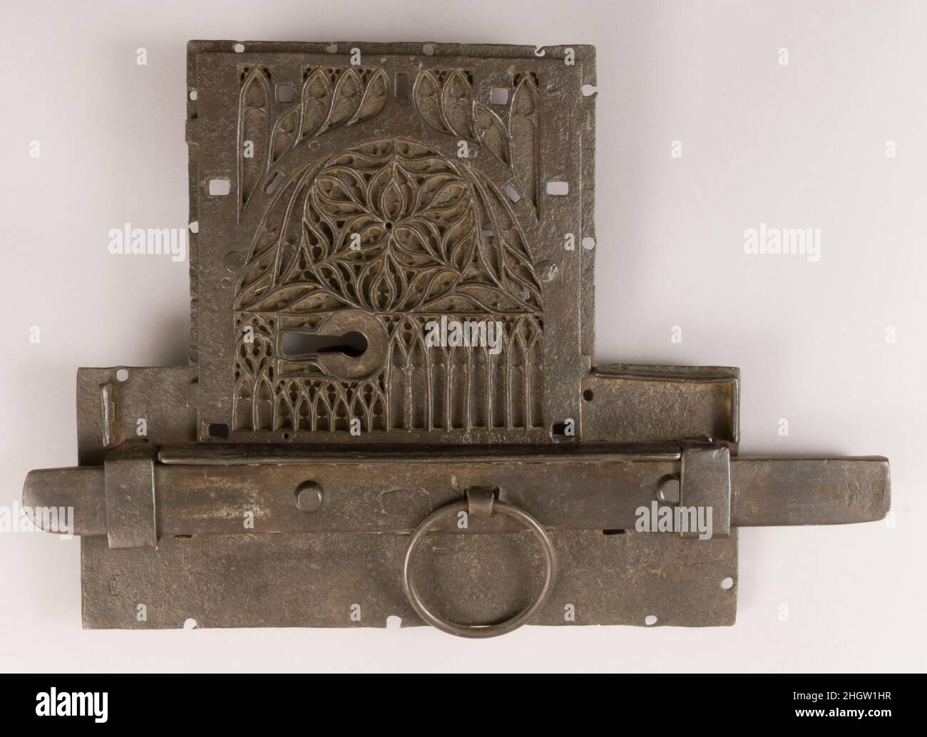 Lock 15th–16th century European The decoration of Gothic iron locks and ...