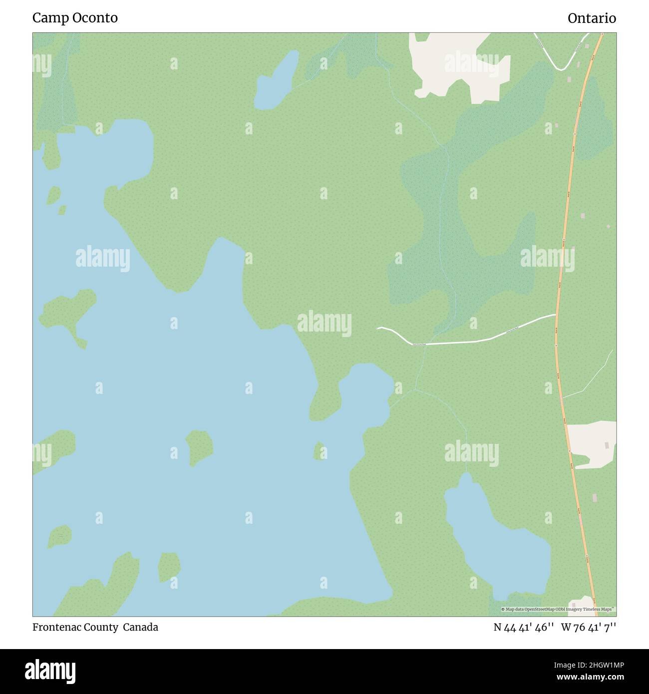 Map of oconto hi-res stock photography and images - Alamy