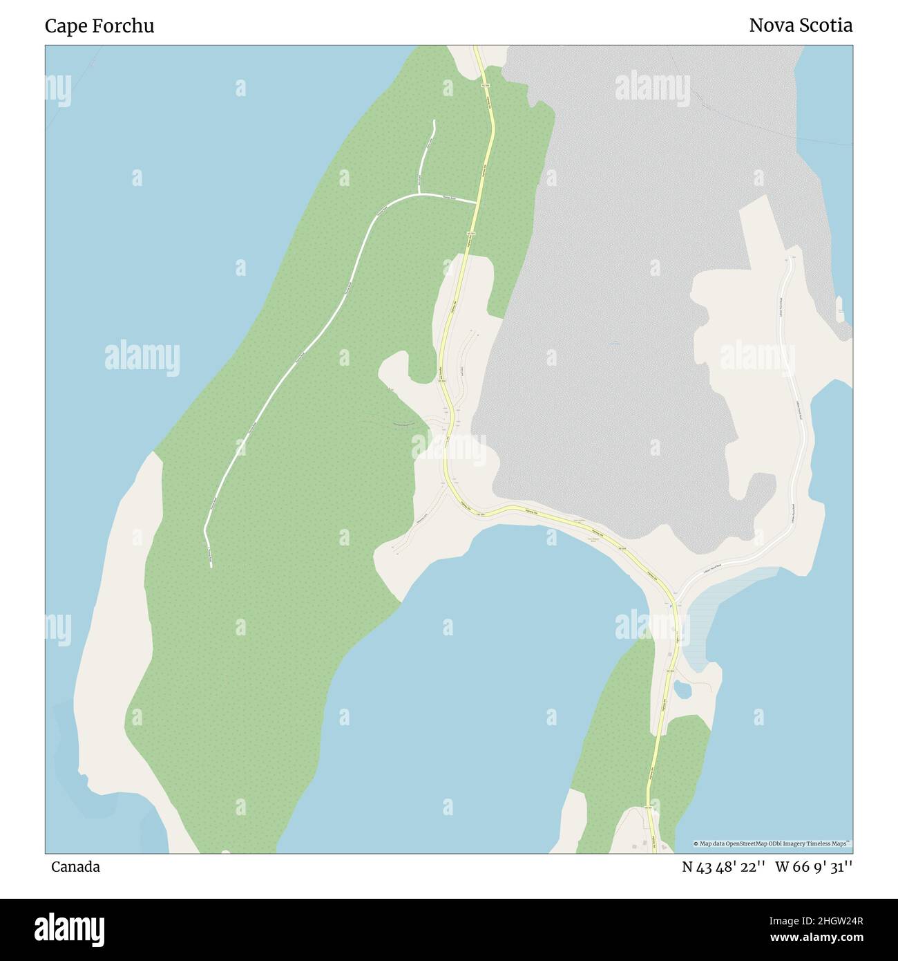 Cape forchu Cut Out Stock Images & Pictures - Alamy