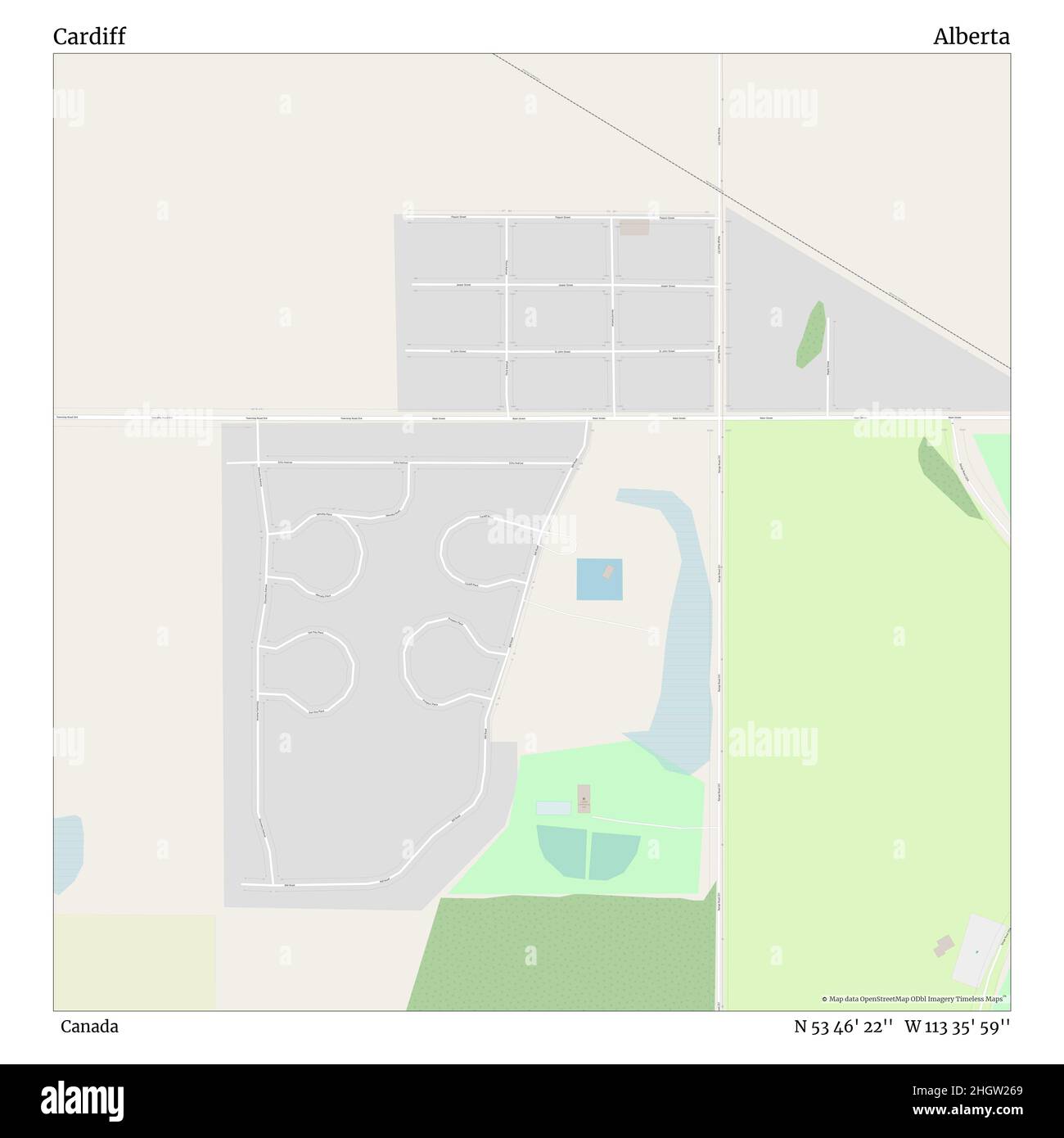 Cardiff map hi-res stock photography and images - Alamy