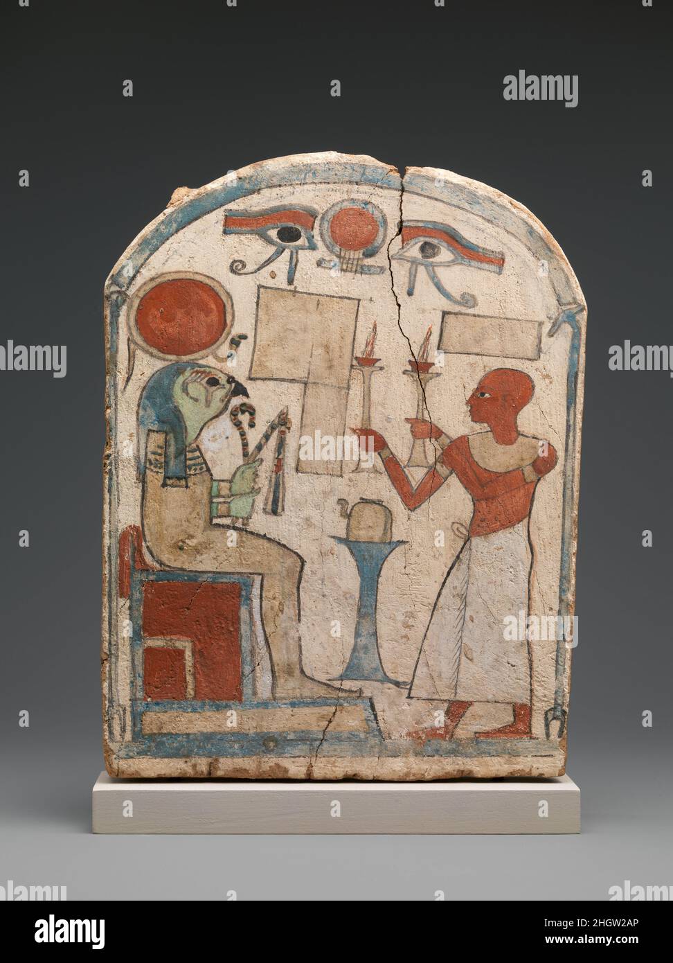 Round topped stela depicts hi-res stock photography and images - Alamy