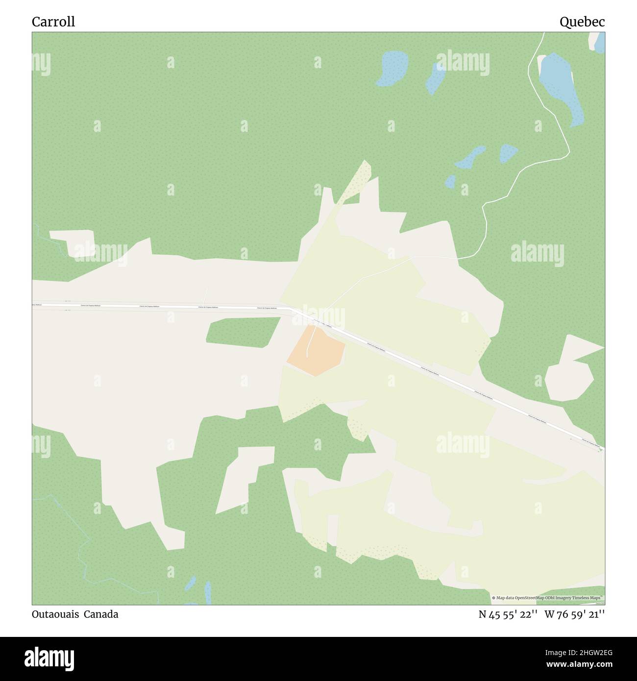 Map of carroll hi-res stock photography and images - Alamy