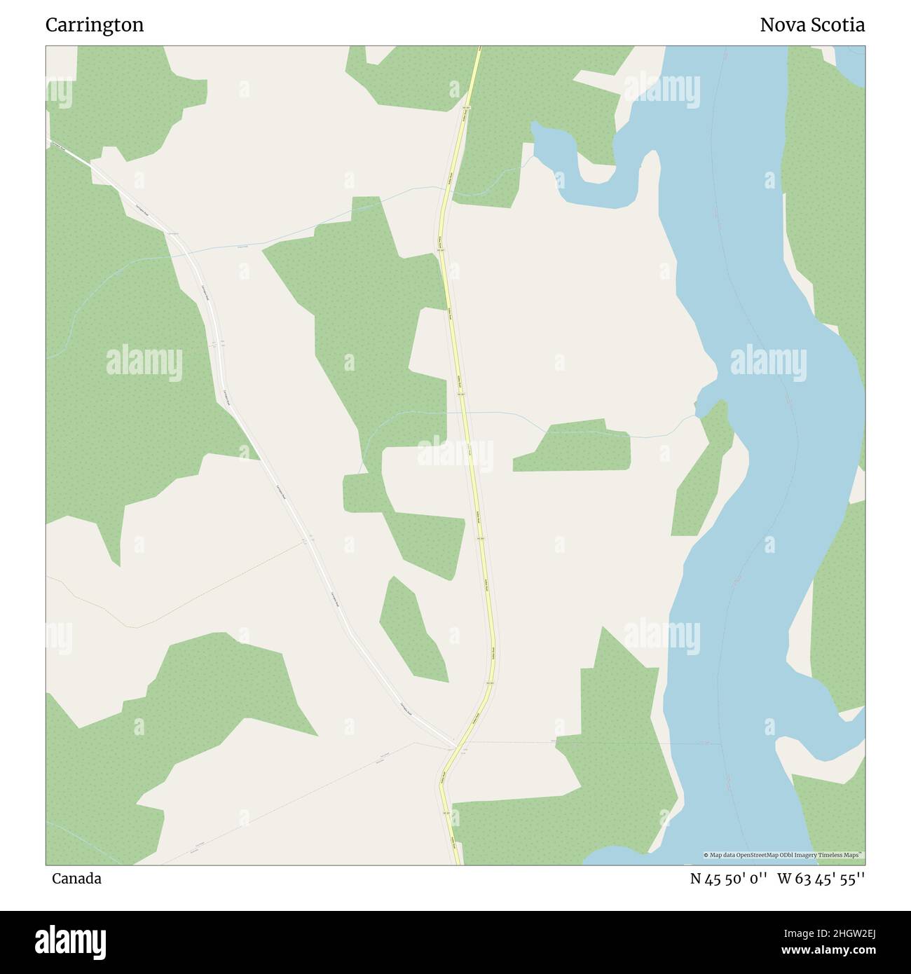 Map of carrington hi-res stock photography and images - Alamy