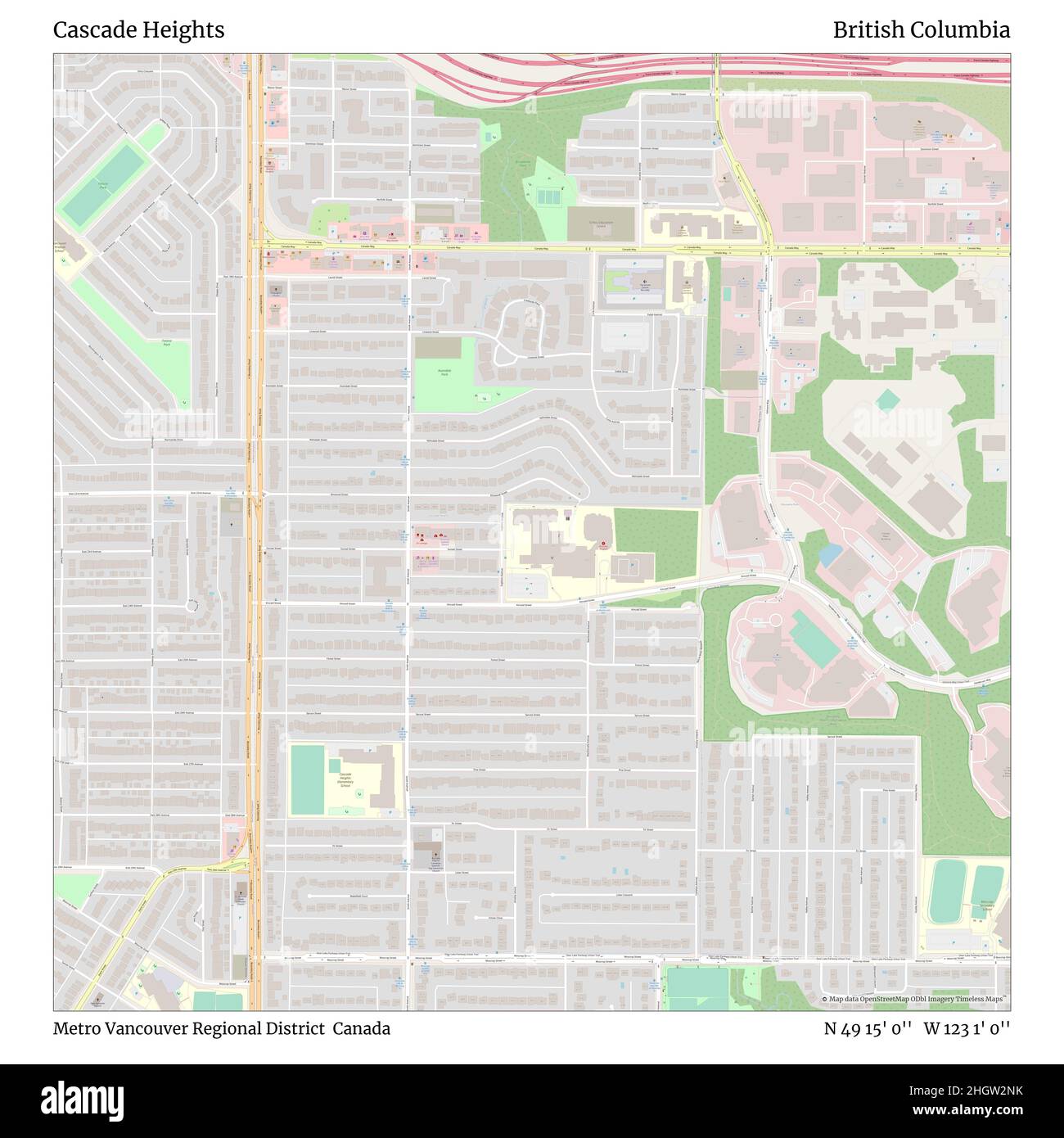 Cascade map hi-res stock photography and images - Alamy