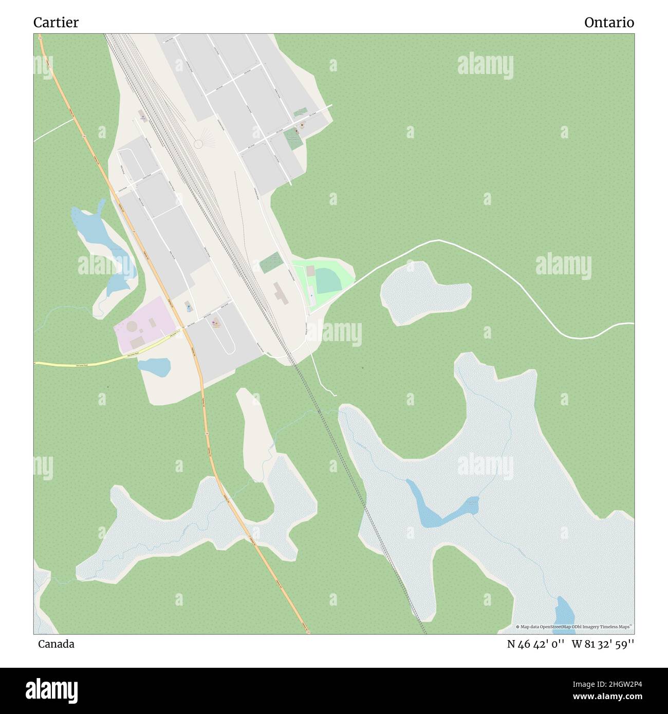 Cartier map canada Cut Out Stock Images & Pictures - Alamy