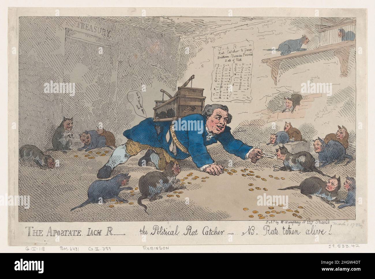 The Apostate Jack Robinson, The Political Rat Catcher–N.B. Rats Taken ...